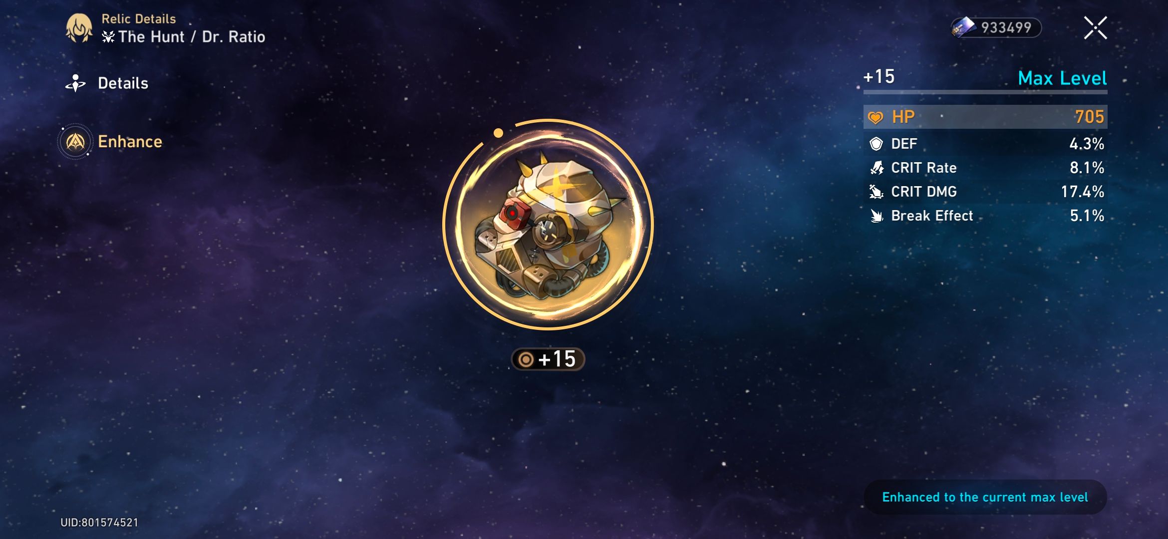 My best relic so far in HSR Honkai: Star Rail | HoYoLAB