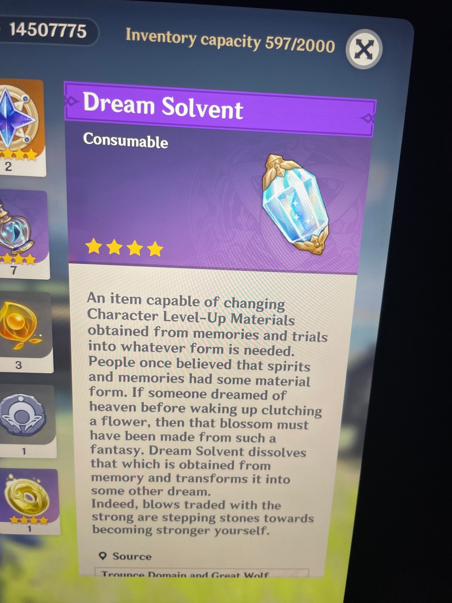 Dream Solvents Genshin Impact | HoYoLAB