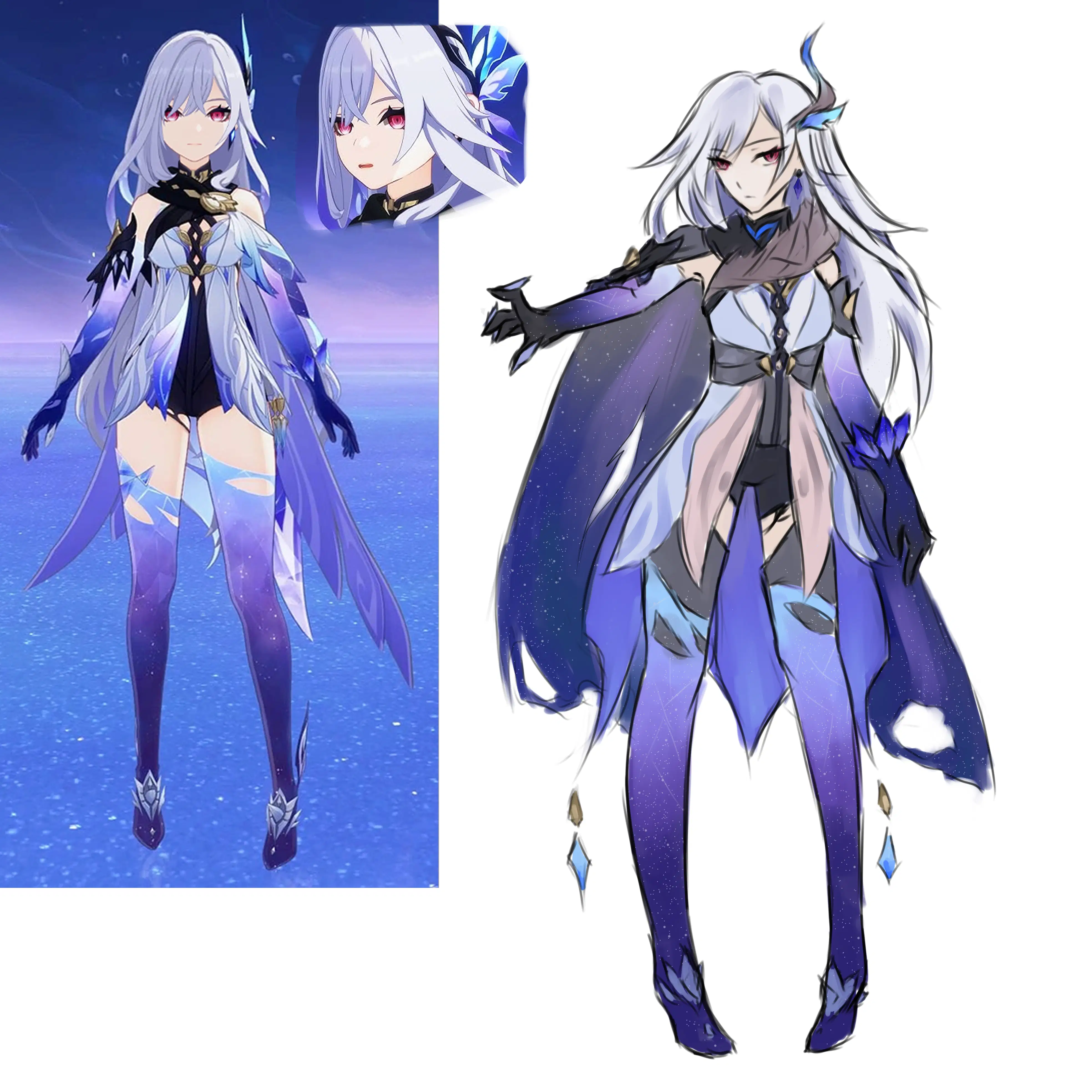 skirk idea barely a redesign Genshin Impact | HoYoLAB