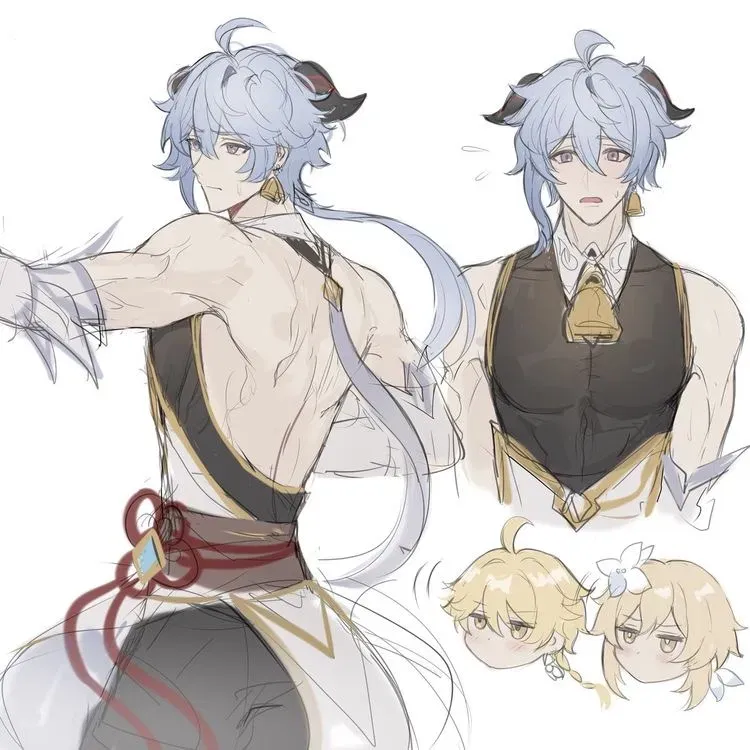 WHY IS GANYU GENDERBEND SO 😫😳😳 Genshin Impact | HoYoLAB