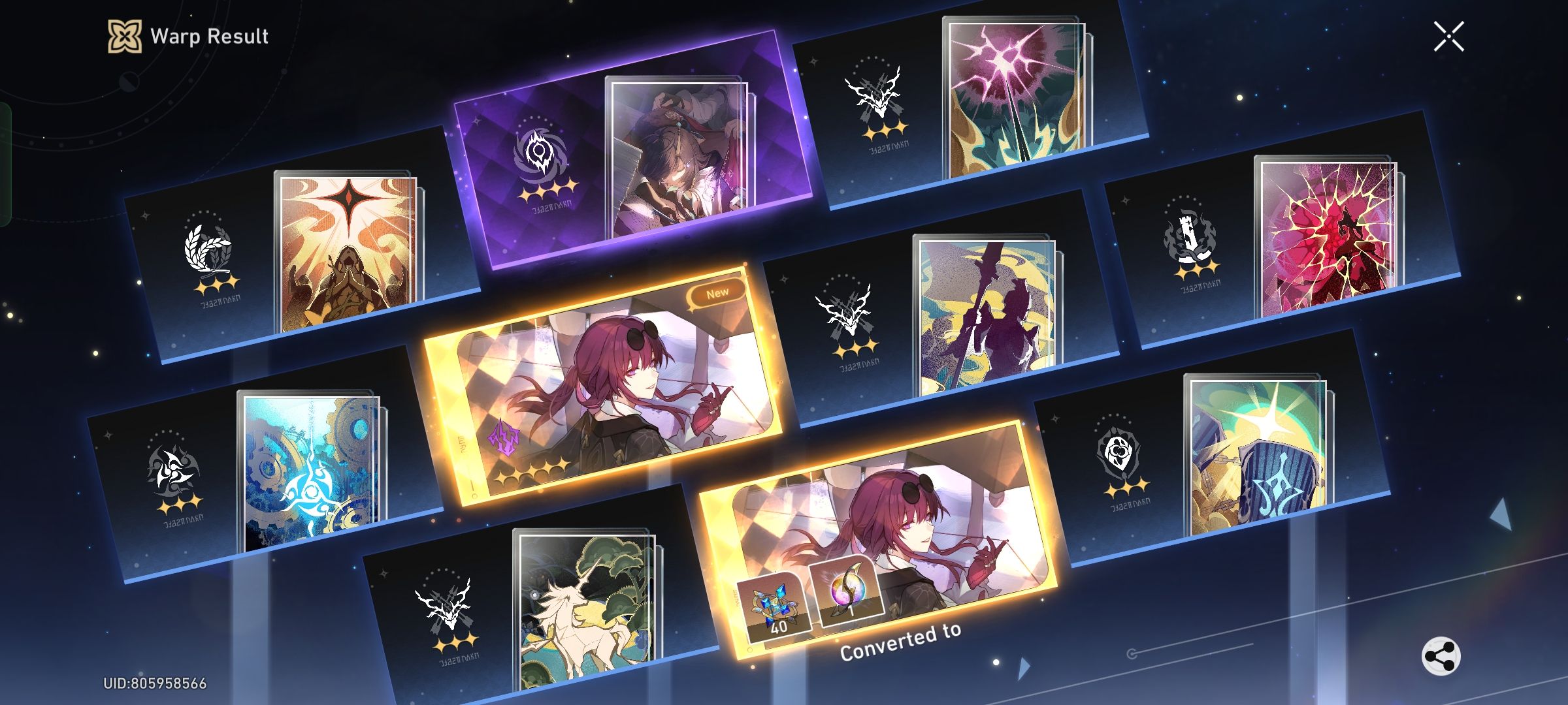 My little brother's first 10 pull. Honkai: Star Rail | HoYoLAB