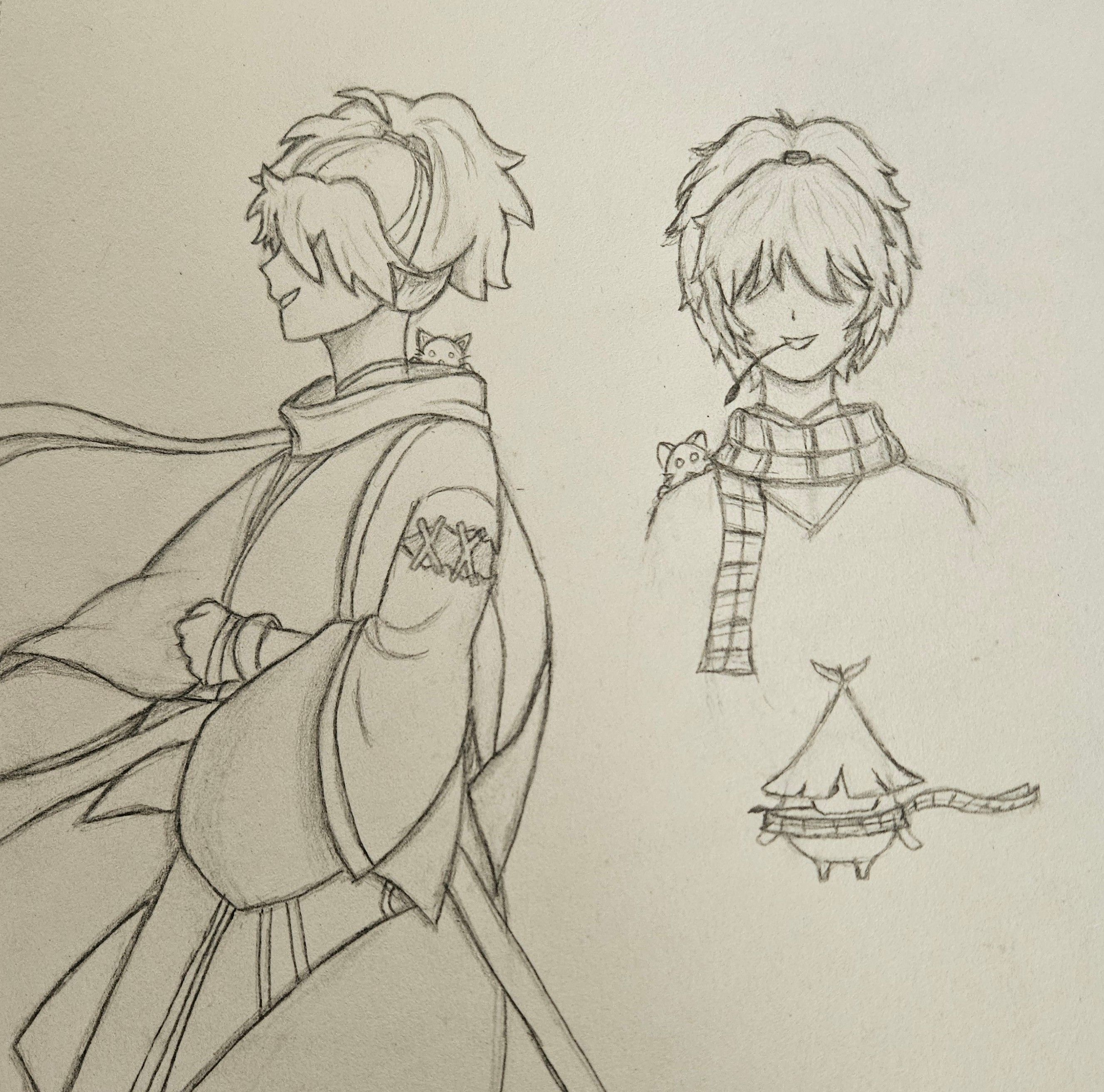 Tomo Sketches Genshin Impact | HoYoLAB
