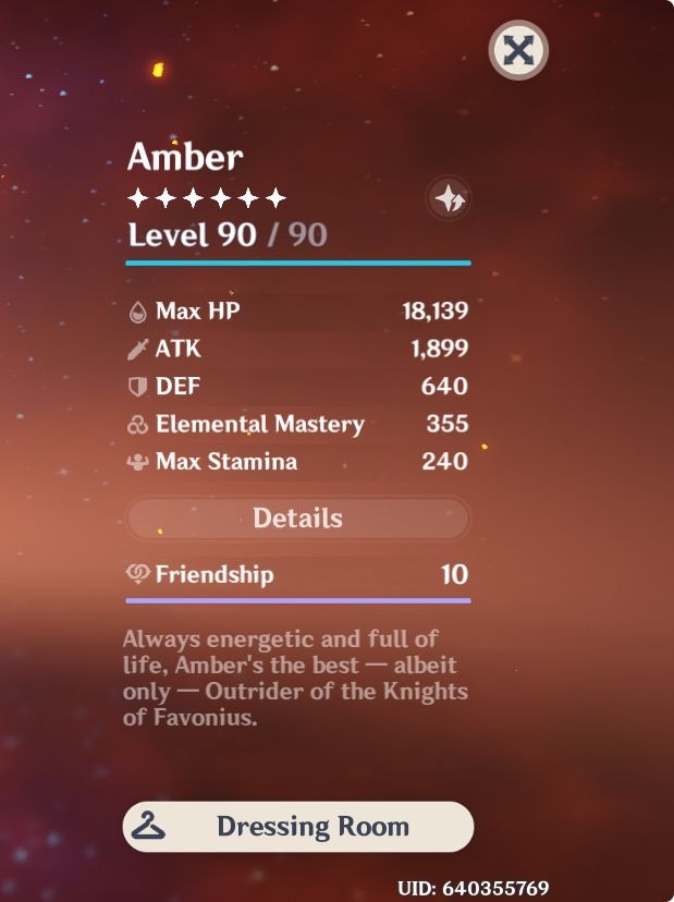 amber