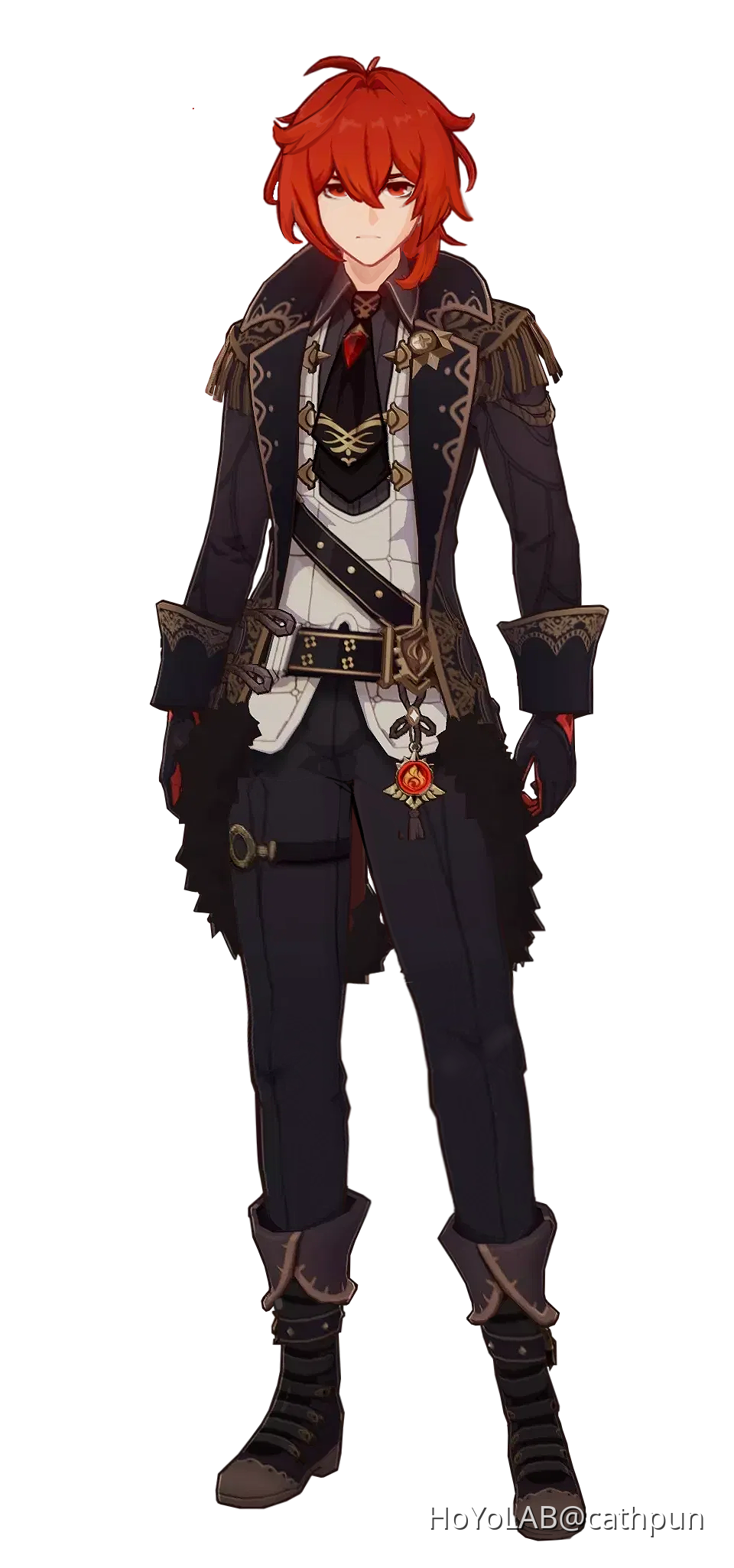 Diluc model edit bc why not 🤺 Genshin Impact | HoYoLAB