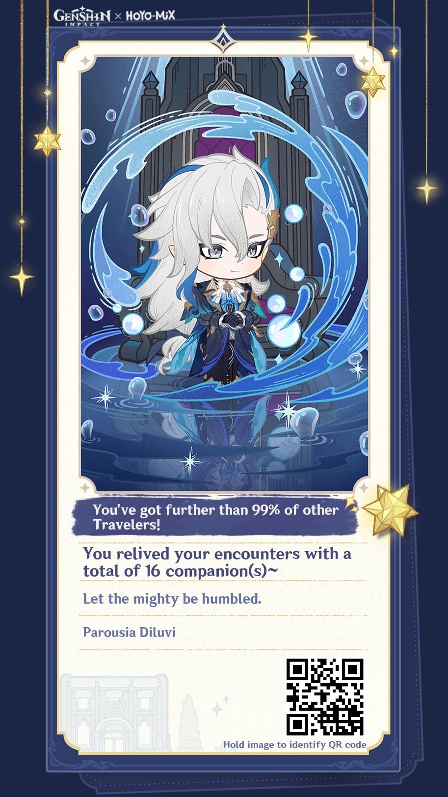 Starlit Letter - Neuvillette Genshin Impact | HoYoLAB