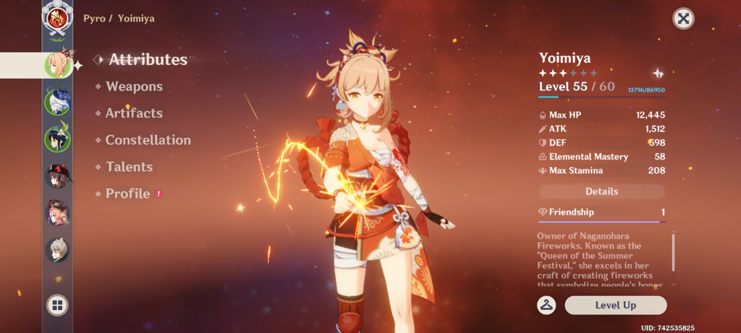 Yoimiya build Genshin Impact | HoYoLAB