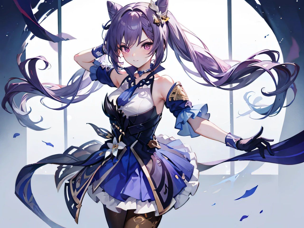 My new Arts of my Queen👑 keqing with ai Genshin Impact | HoYoLAB