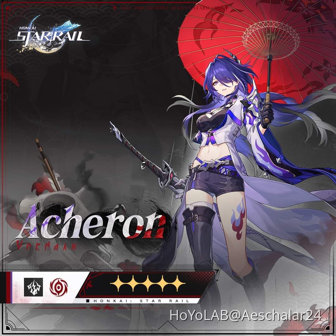 Acheron is coming!!! Honkai: Star Rail | HoYoLAB
