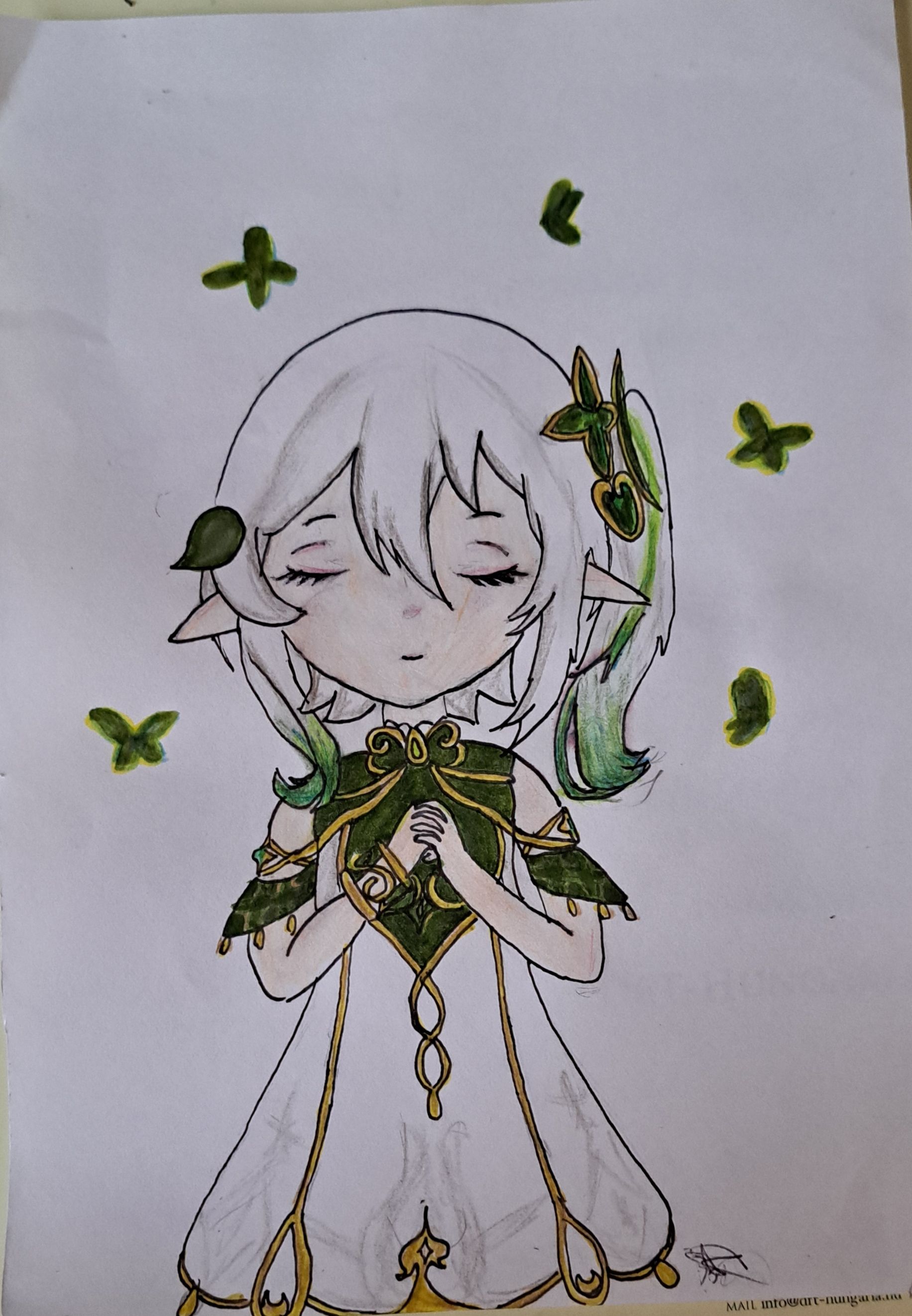 Nahida draw Genshin Impact | HoYoLAB