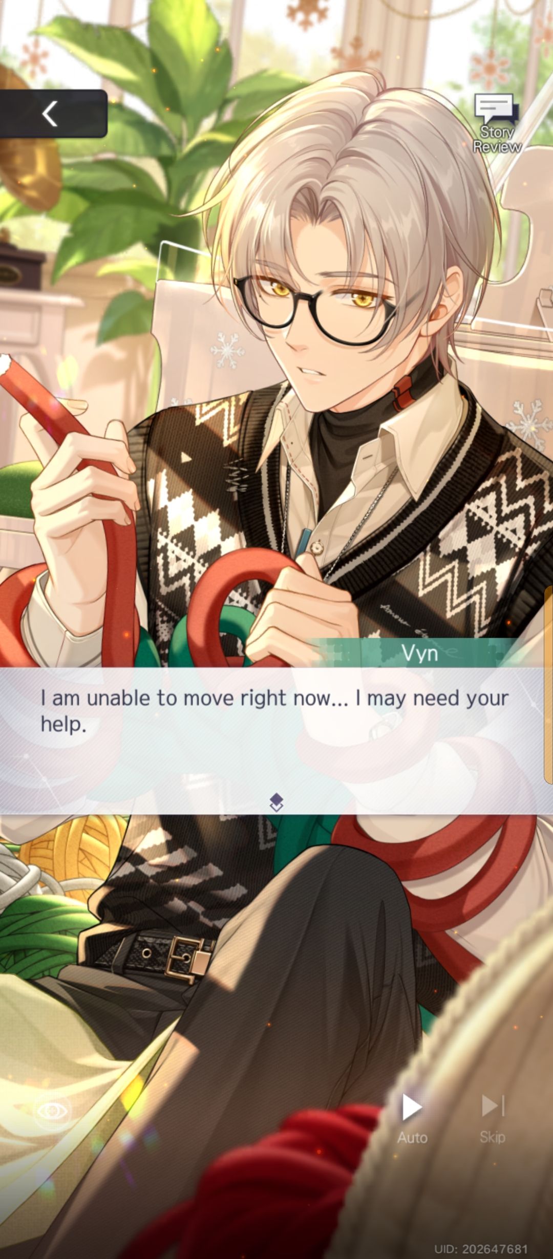 Pleasssee Vyn looks so adorable here 😭😭 Tears of Themis | HoYoLAB