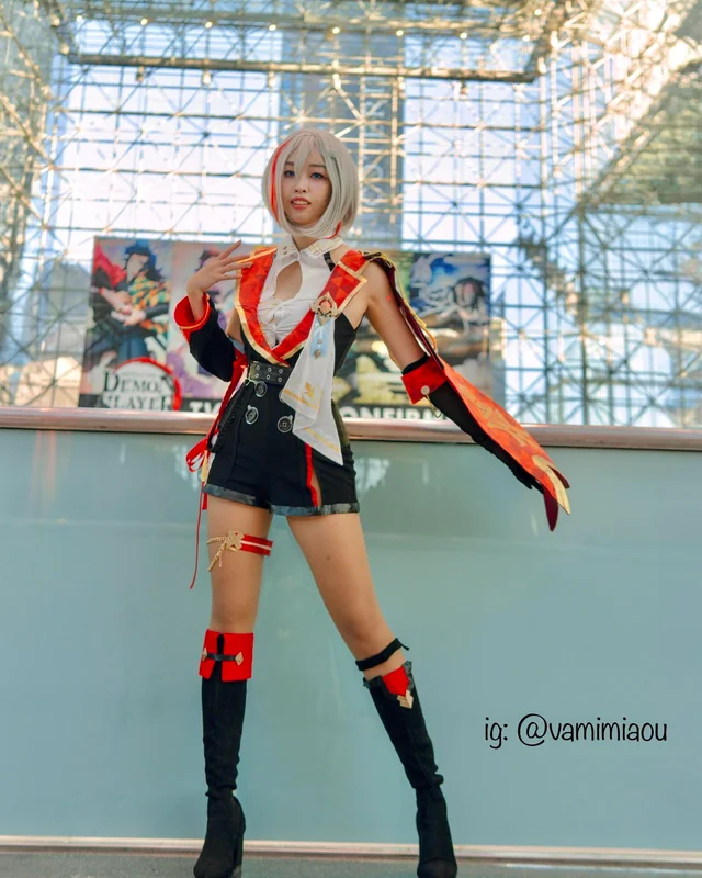 Selfmade (almost finished) Topaz cosplay at Anime NYC Honkai: Star Rail ...