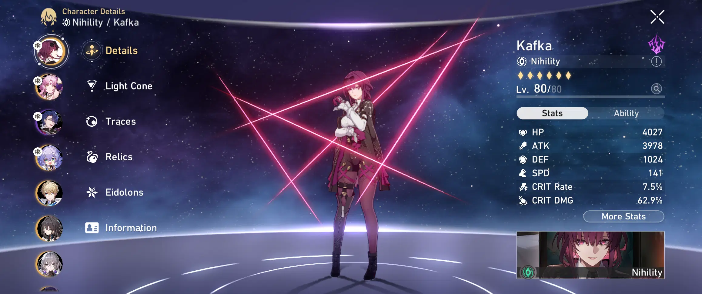 Is this enough stats? Honkai: Star Rail | HoYoLAB