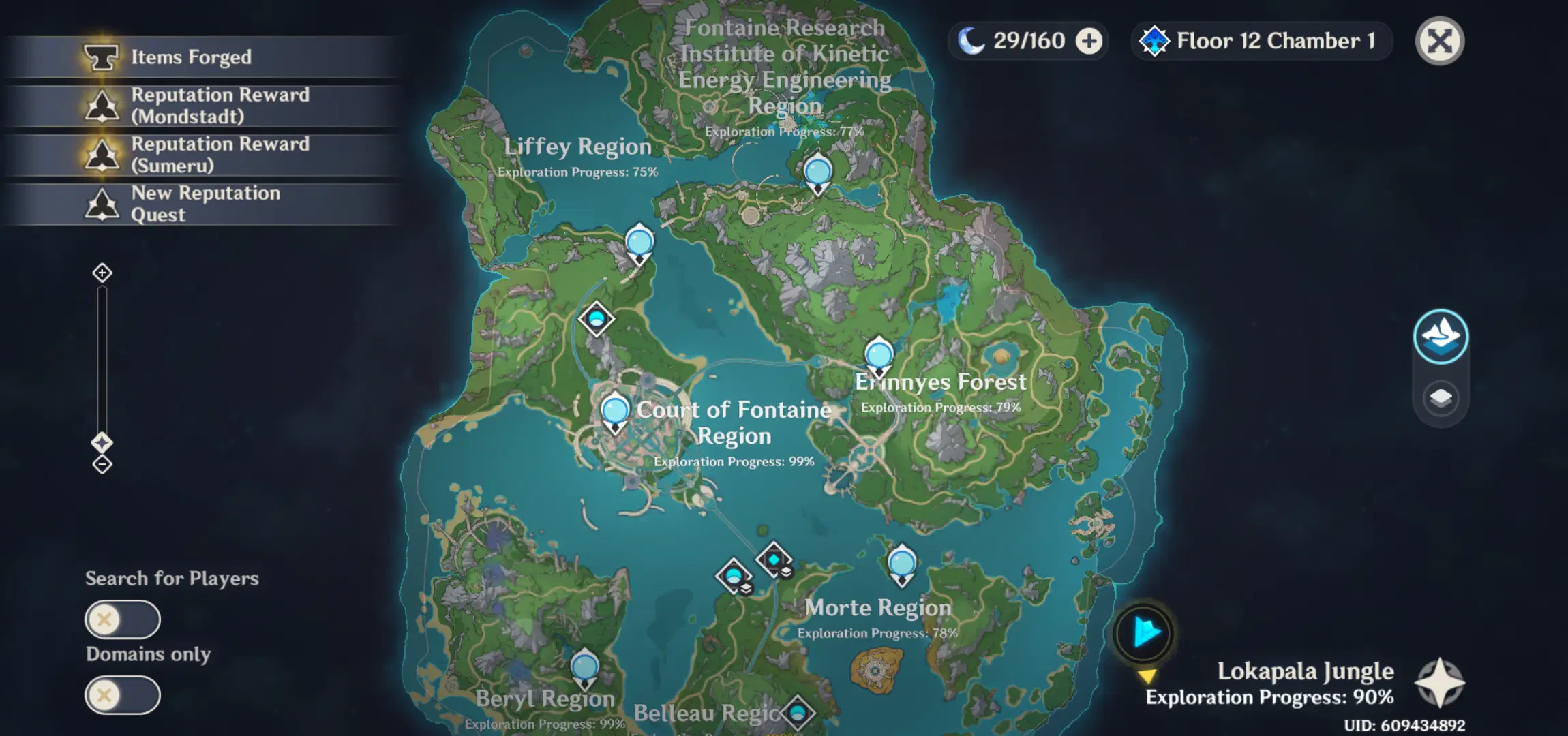 I'm just wondering if Hoyo decided to make the map a globe would ...