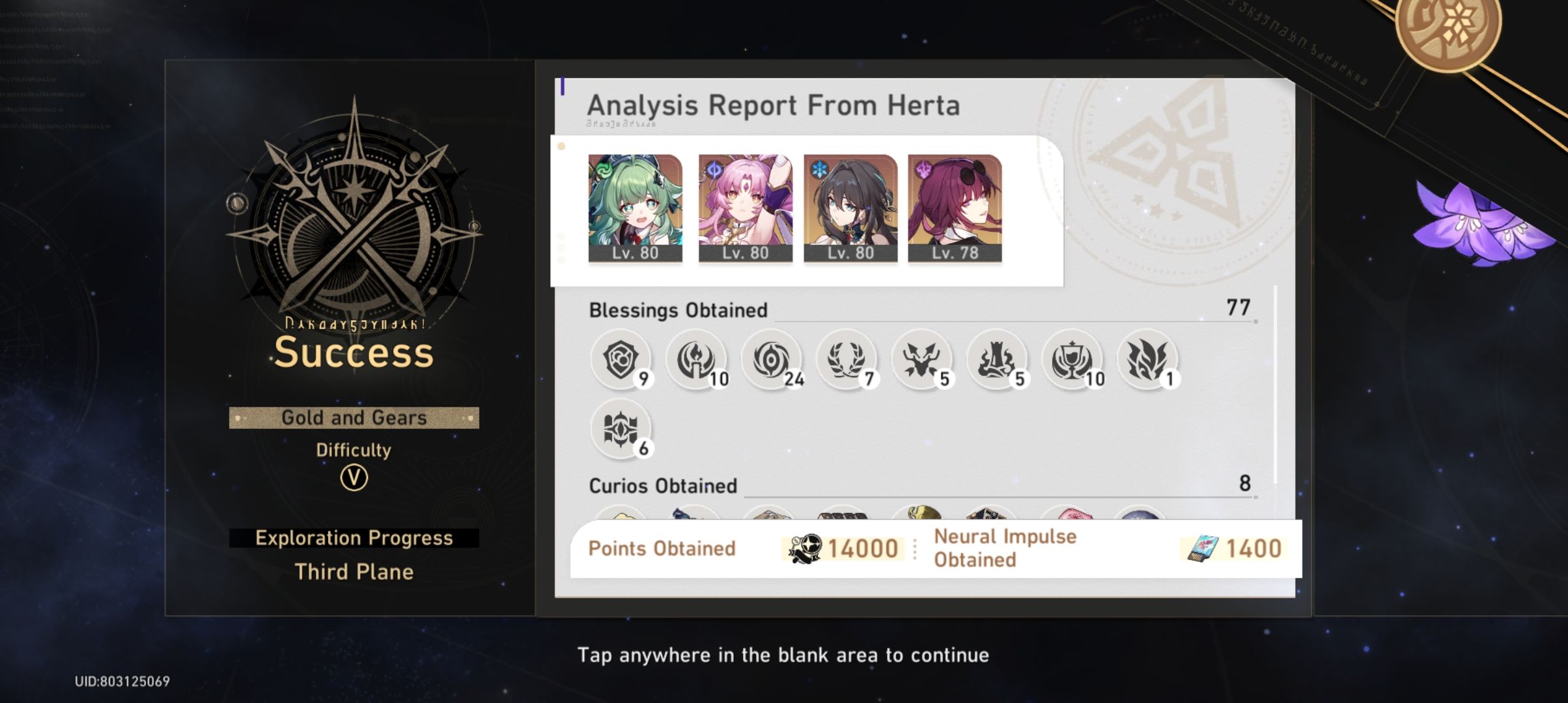 Lol Nhility made the run walk in a park (Gold and Gear D5 C8) Honkai ...