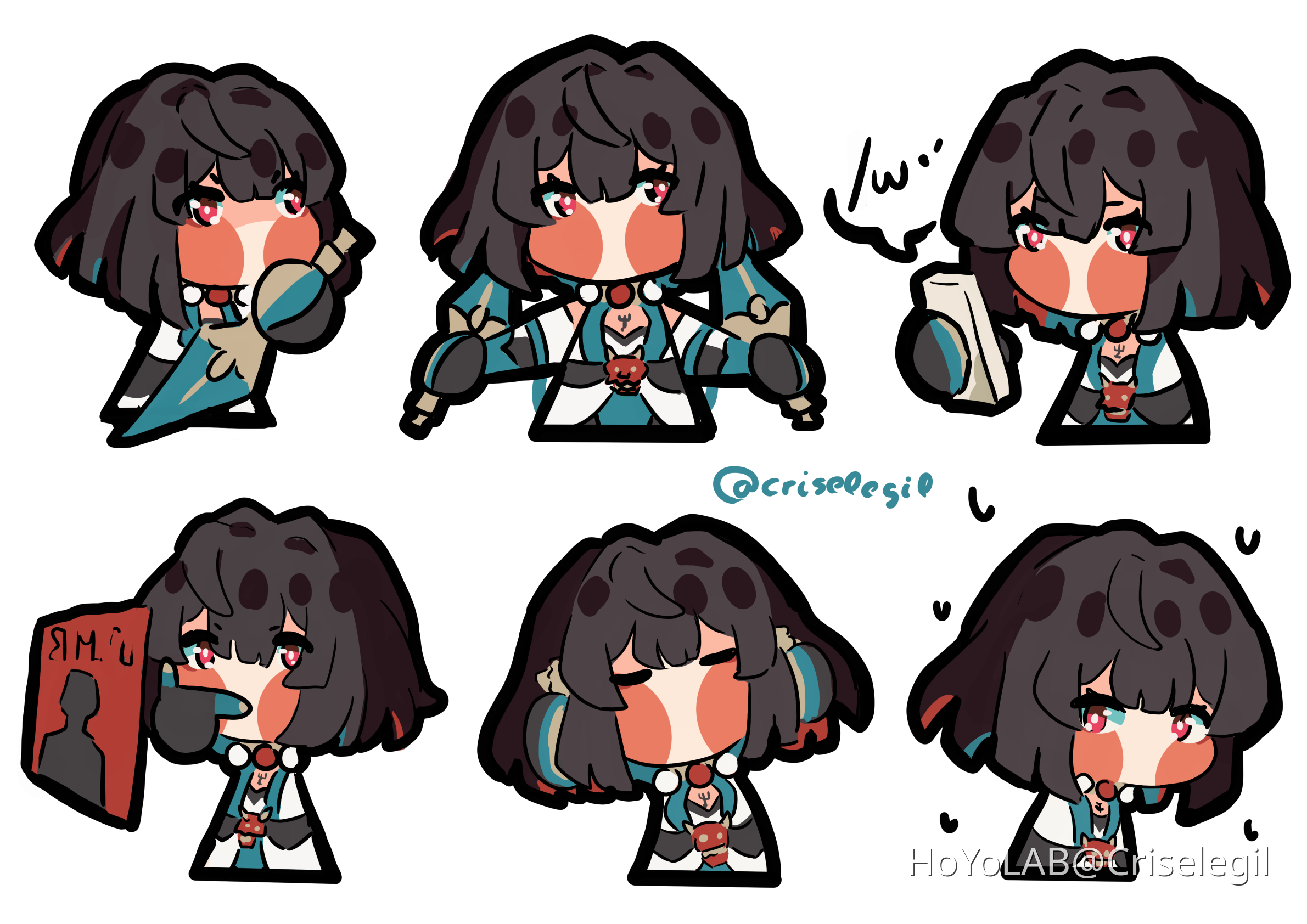 Xueyi Stickers Honkai: Star Rail | HoYoLAB