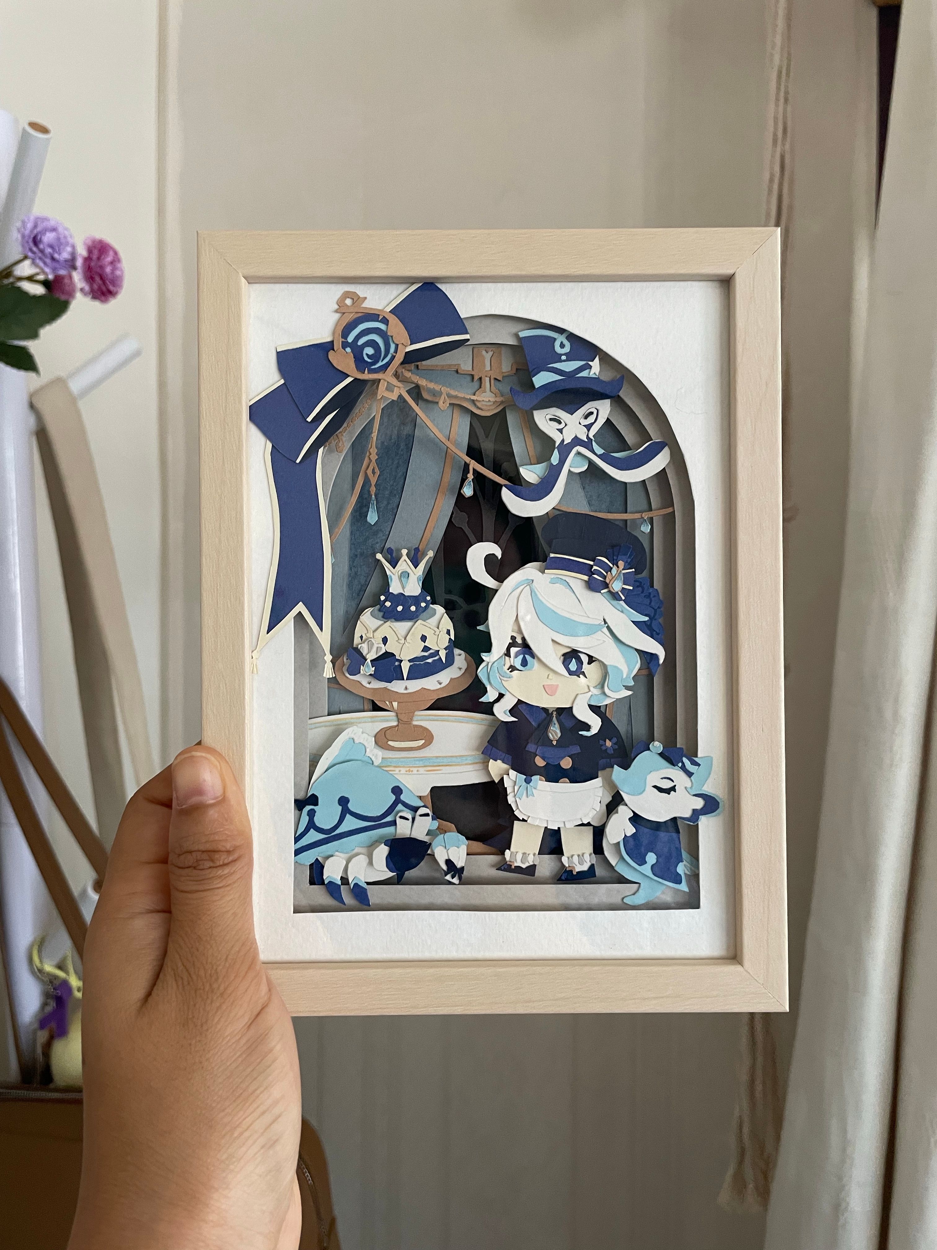 My Furina paper craft fan art Genshin Impact | HoYoLAB