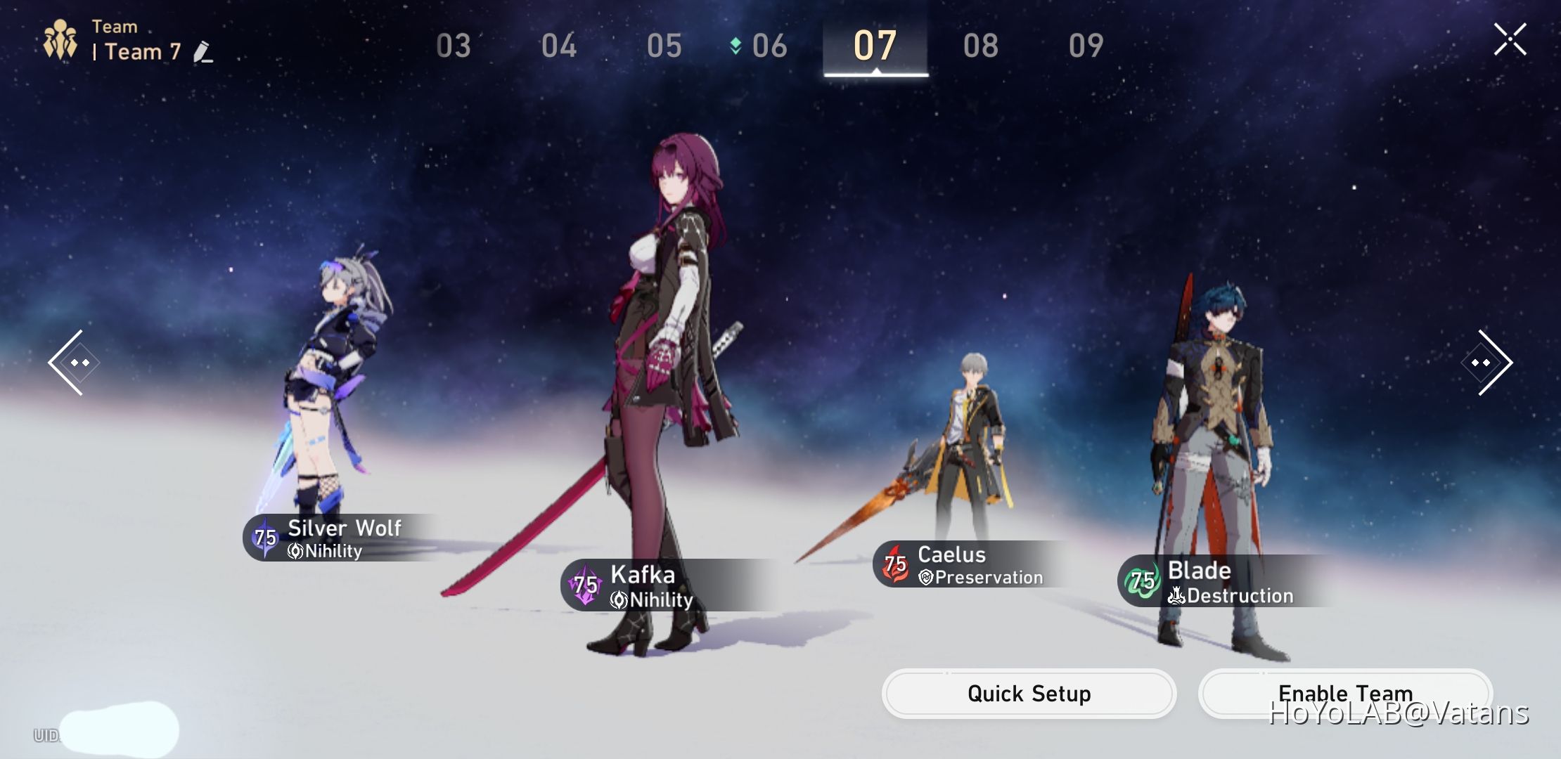 I was enjoying the Stellaron Hunter. Honkai: Star Rail | HoYoLAB