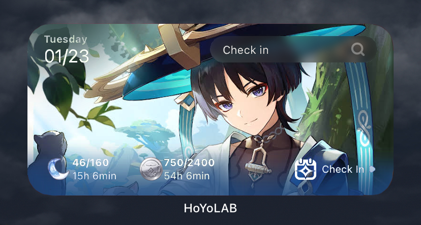 Wanderers Birthday Art Widget! ️ ️ Genshin Impact | HoYoLAB