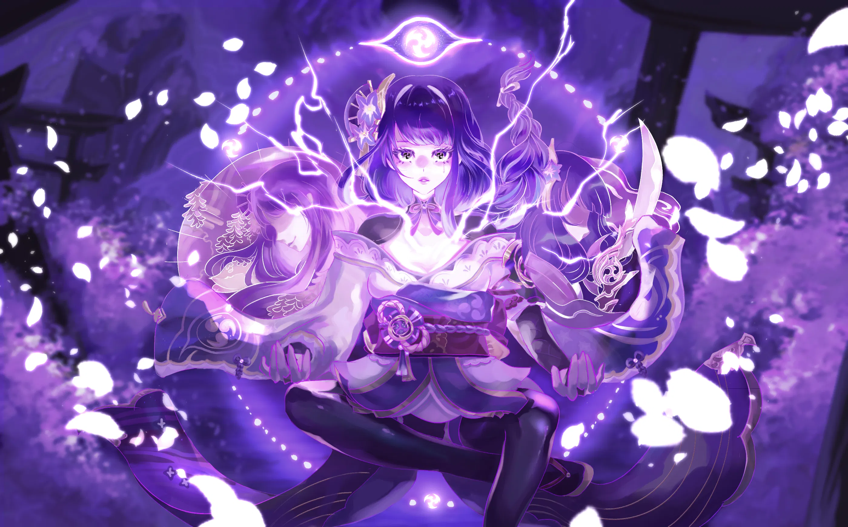 Shogun Raiden Fanart Contest Genshin Impact | HoYoLAB