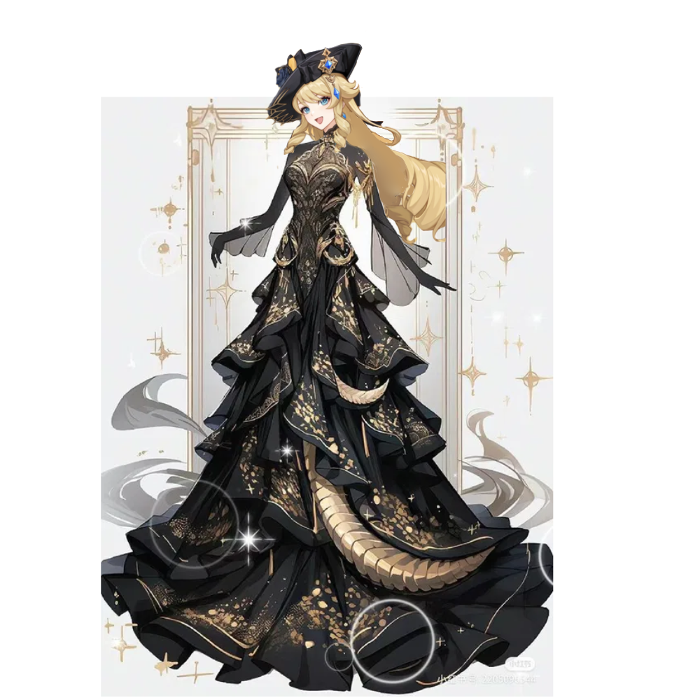 Navia in a different dress | HoYoLAB