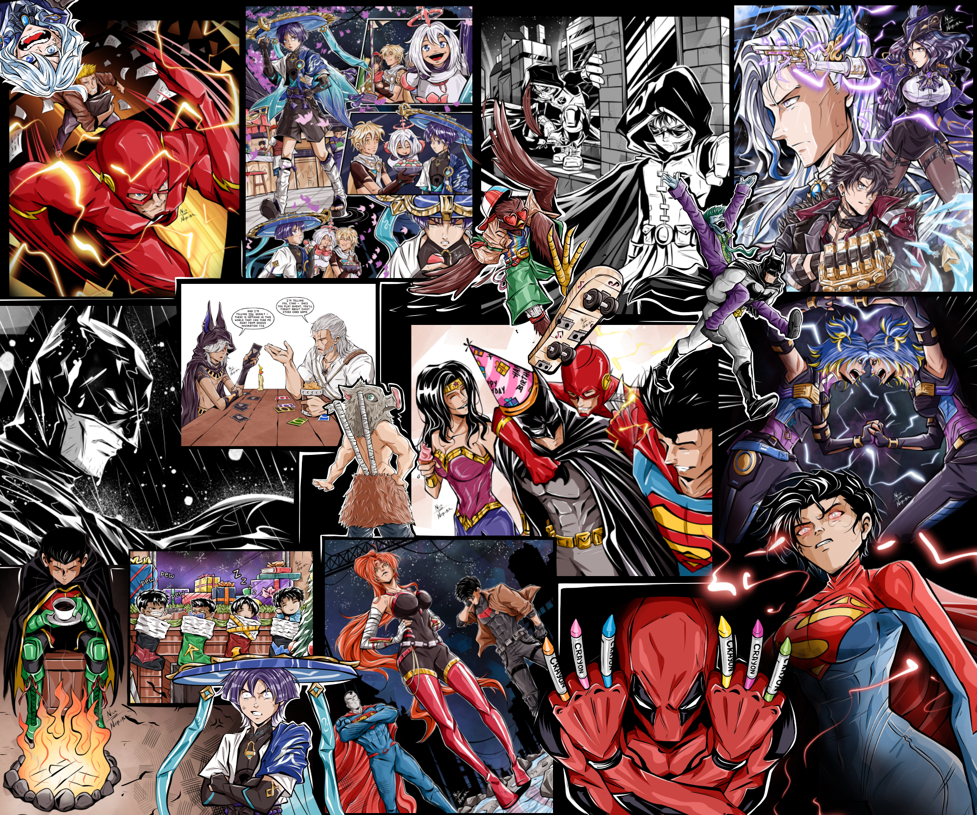 I wish we could have a collaboration of Genshin Impact with characters ...