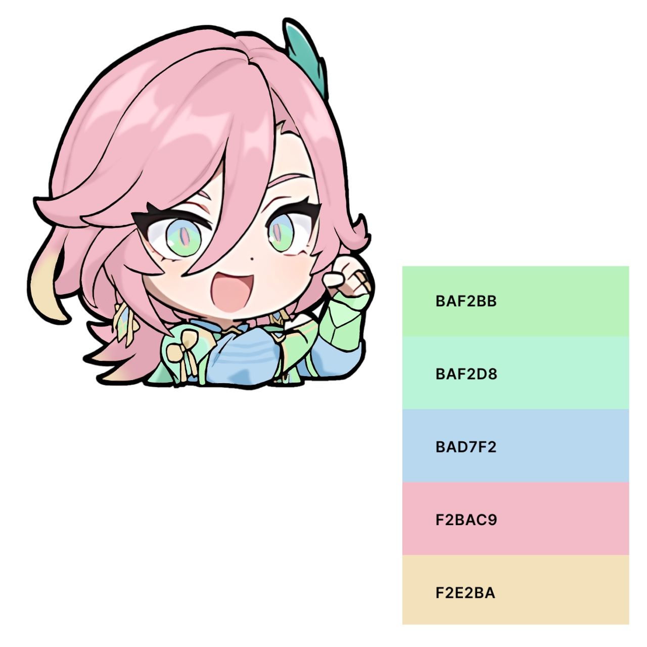 Kaveh with a random colour palette 😍 Genshin Impact | HoYoLAB