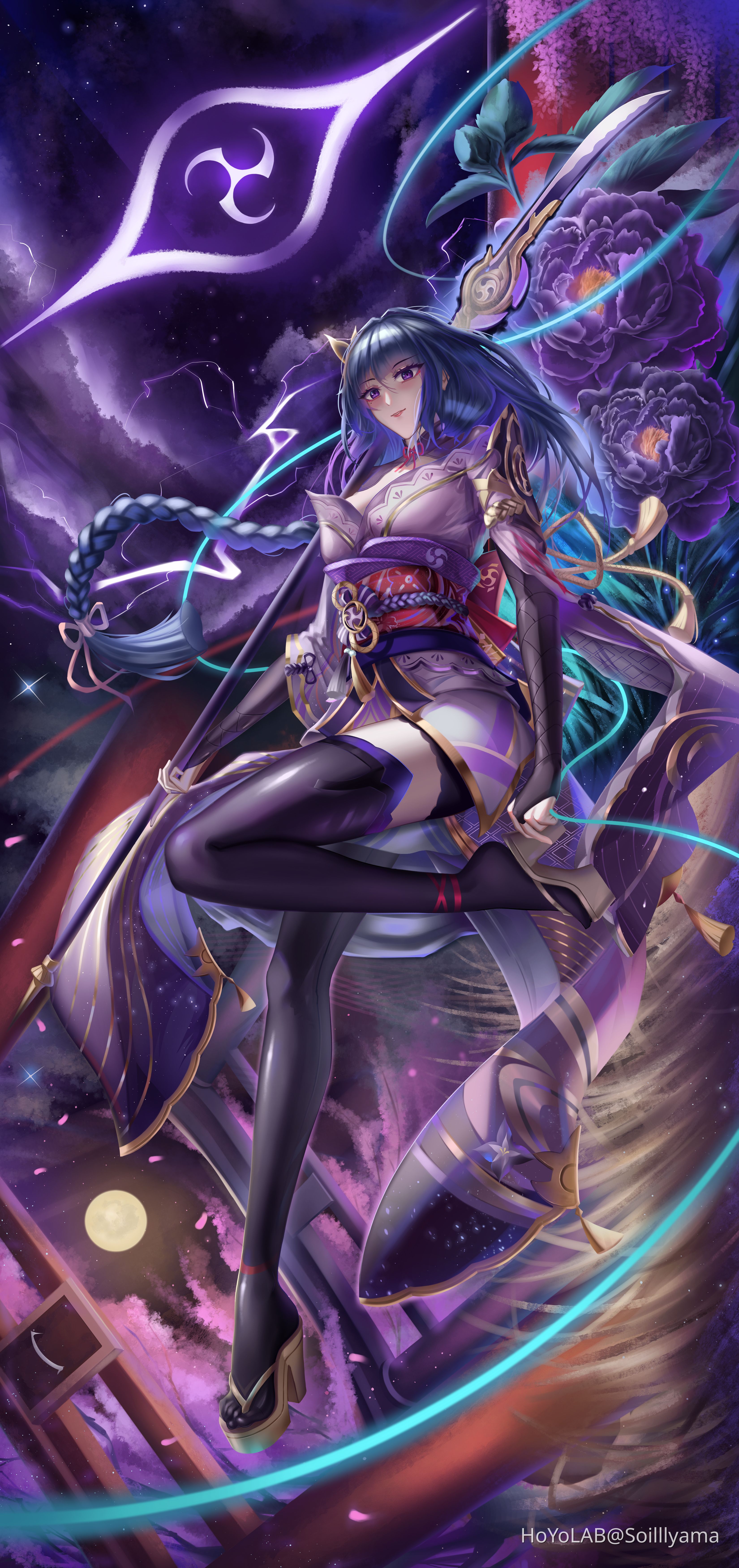 Raiden Shogun Fanart Genshin Impact | HoYoLAB