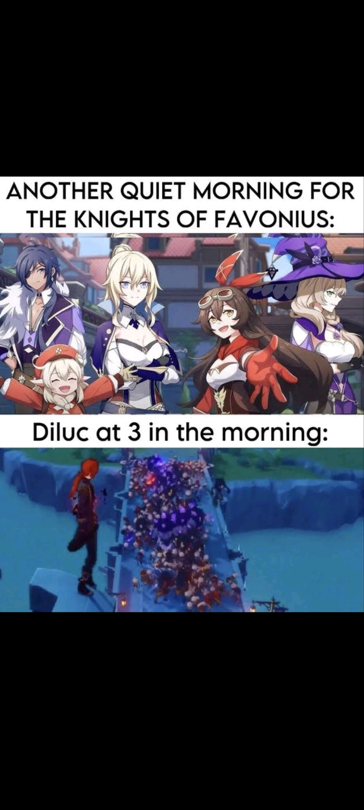 u want memes I'll give u guys more memes Genshin Impact | HoYoLAB