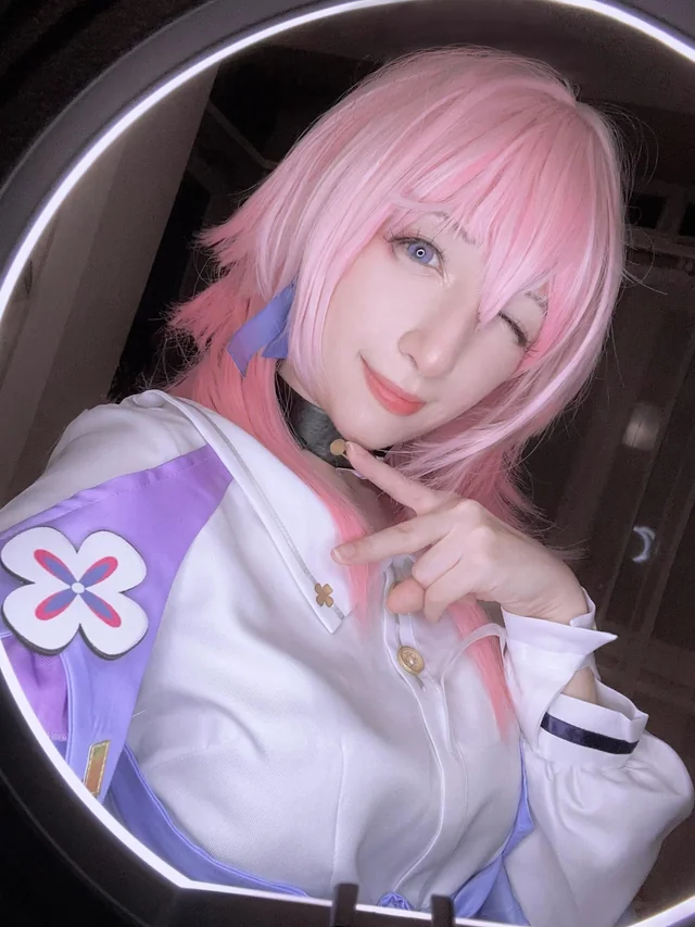 My March 7th cosplay! Honkai: Star Rail | HoYoLAB