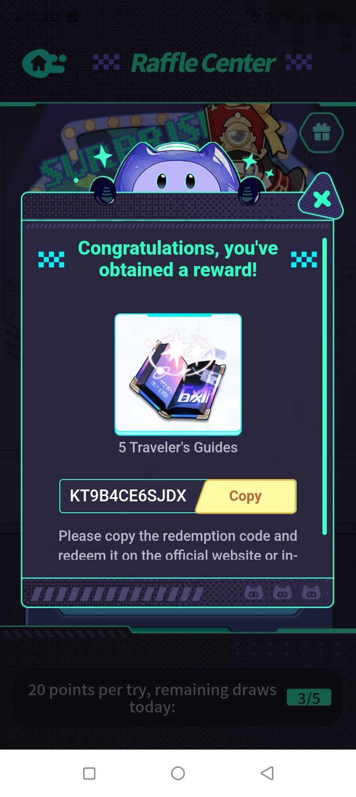 Honkai Star rail redeem code! Honkai: Star Rail | HoYoLAB
