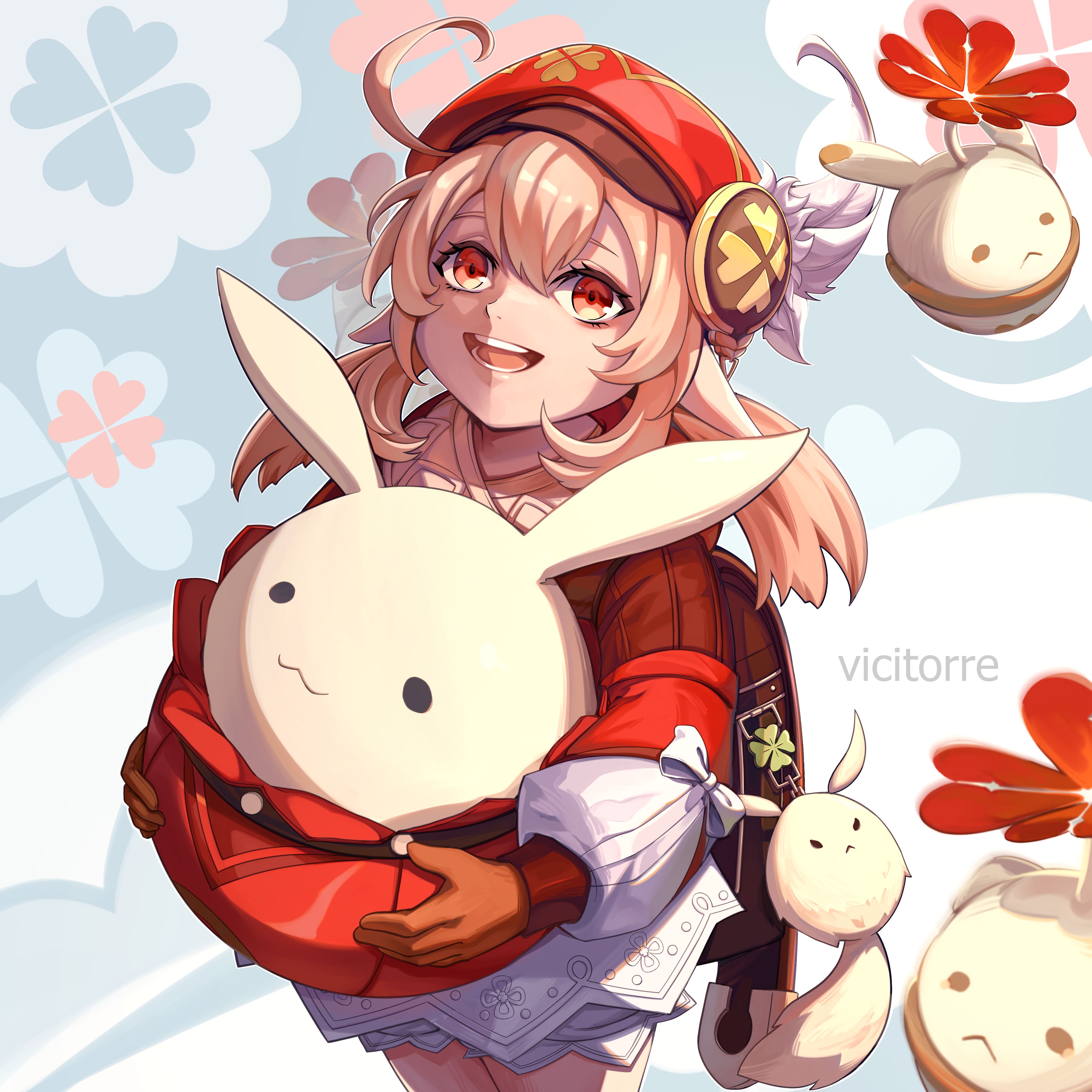 The Red Burny Girl Genshin Impact | HoYoLAB