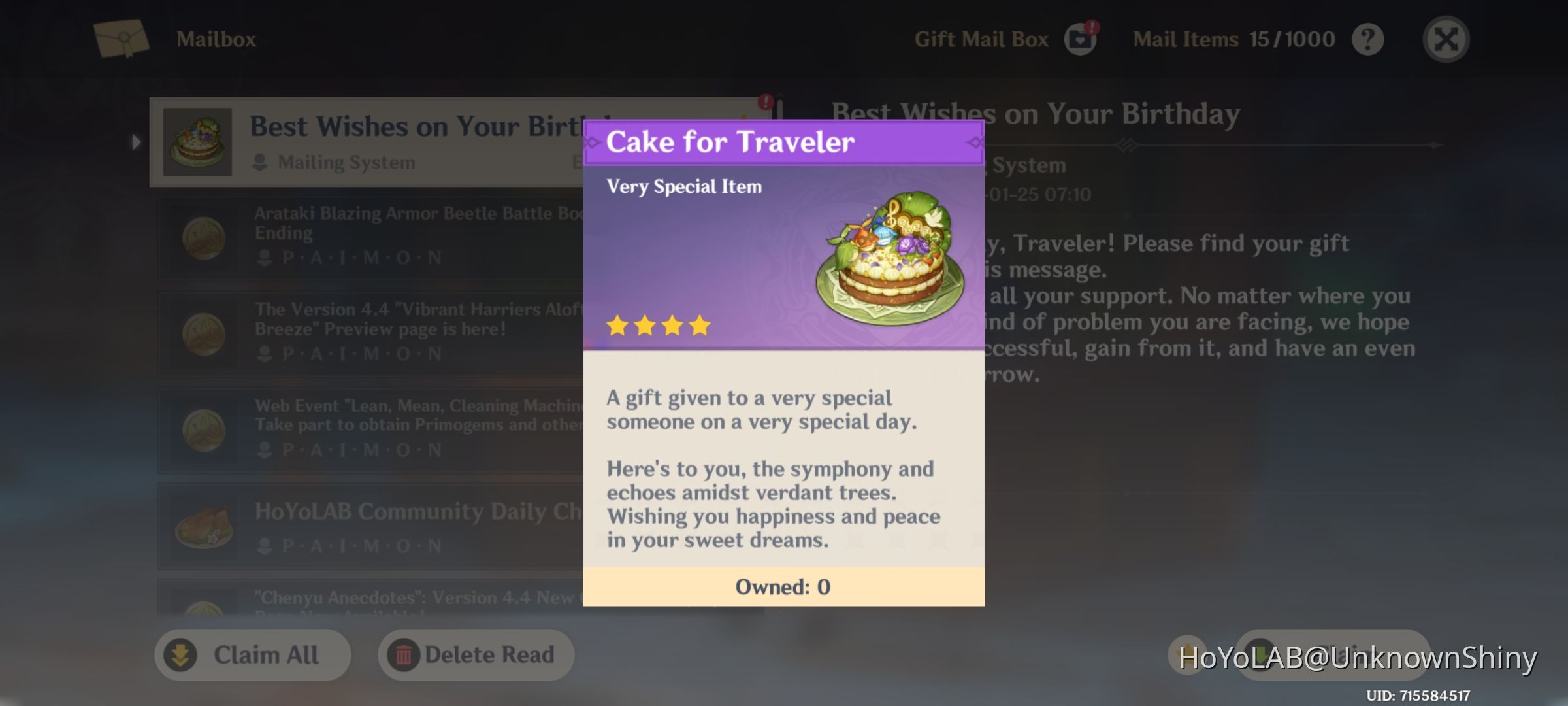 Sumeru birthday cake Genshin Impact | HoYoLAB