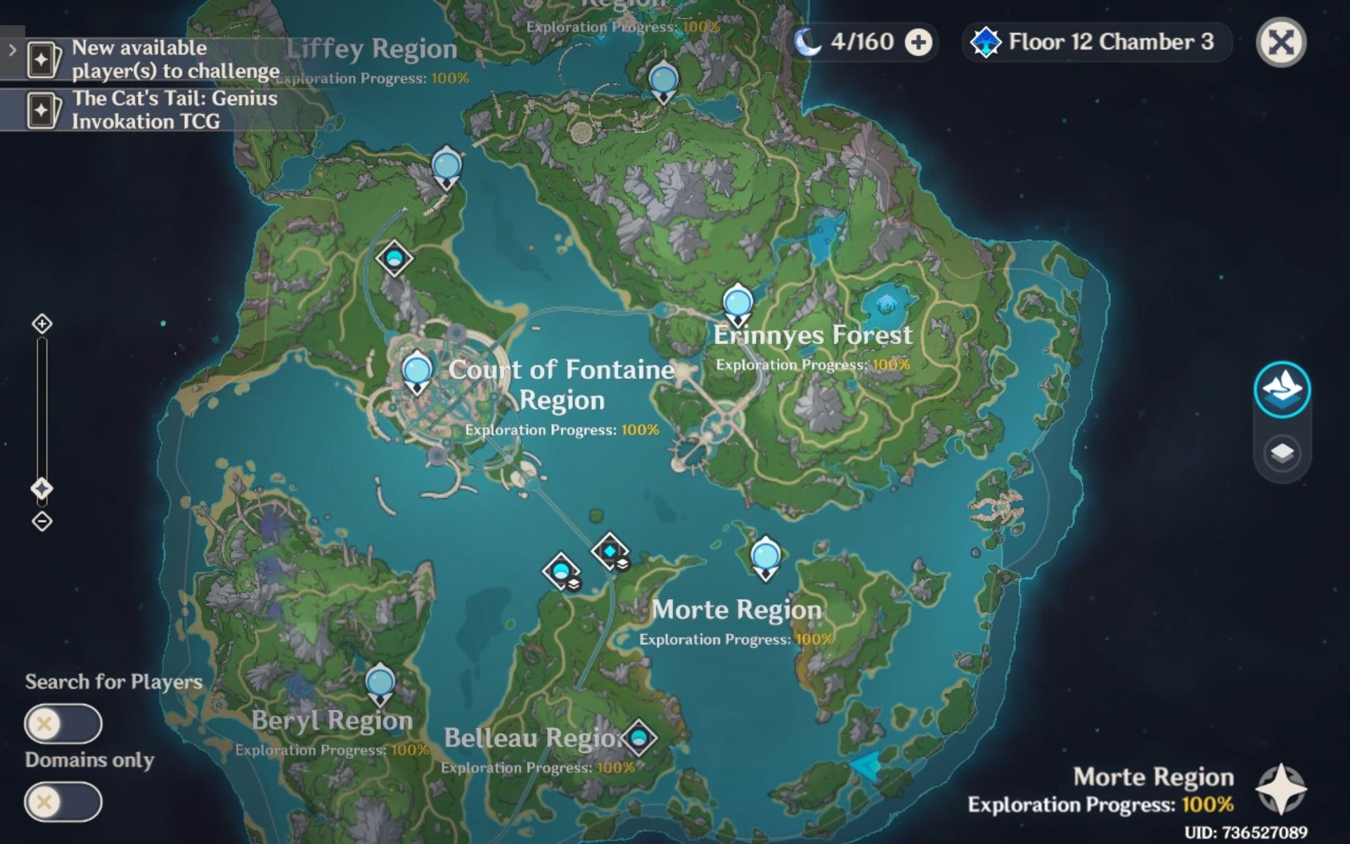 Fontaine 100% exploration everywhere finally Genshin Impact | HoYoLAB