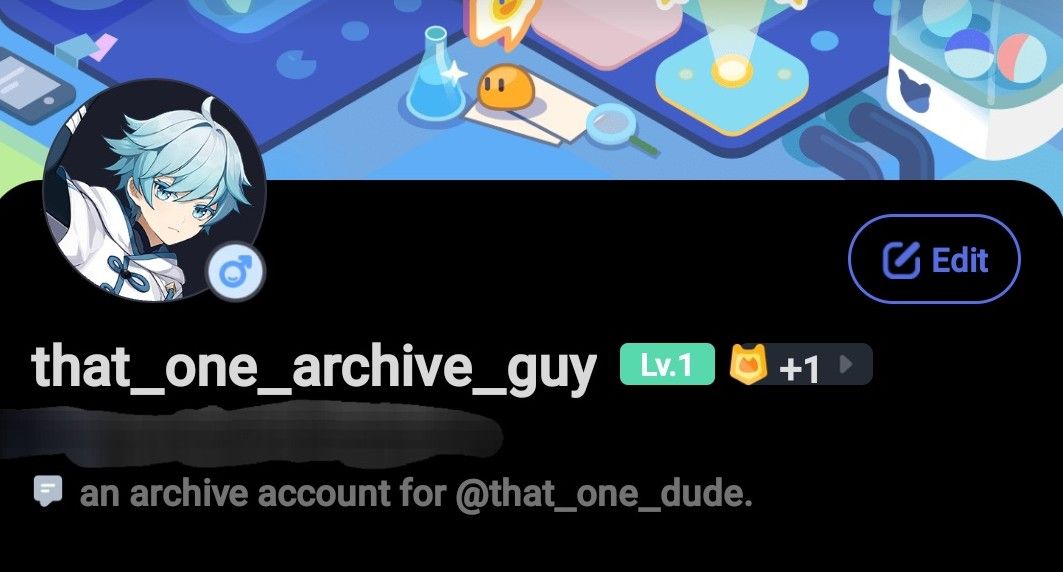 I have made the archive (useless) account, follow it if you want to ...