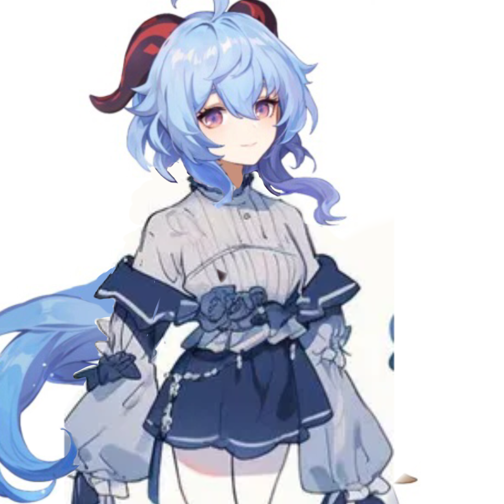 Ganyu in a different dress | HoYoLAB