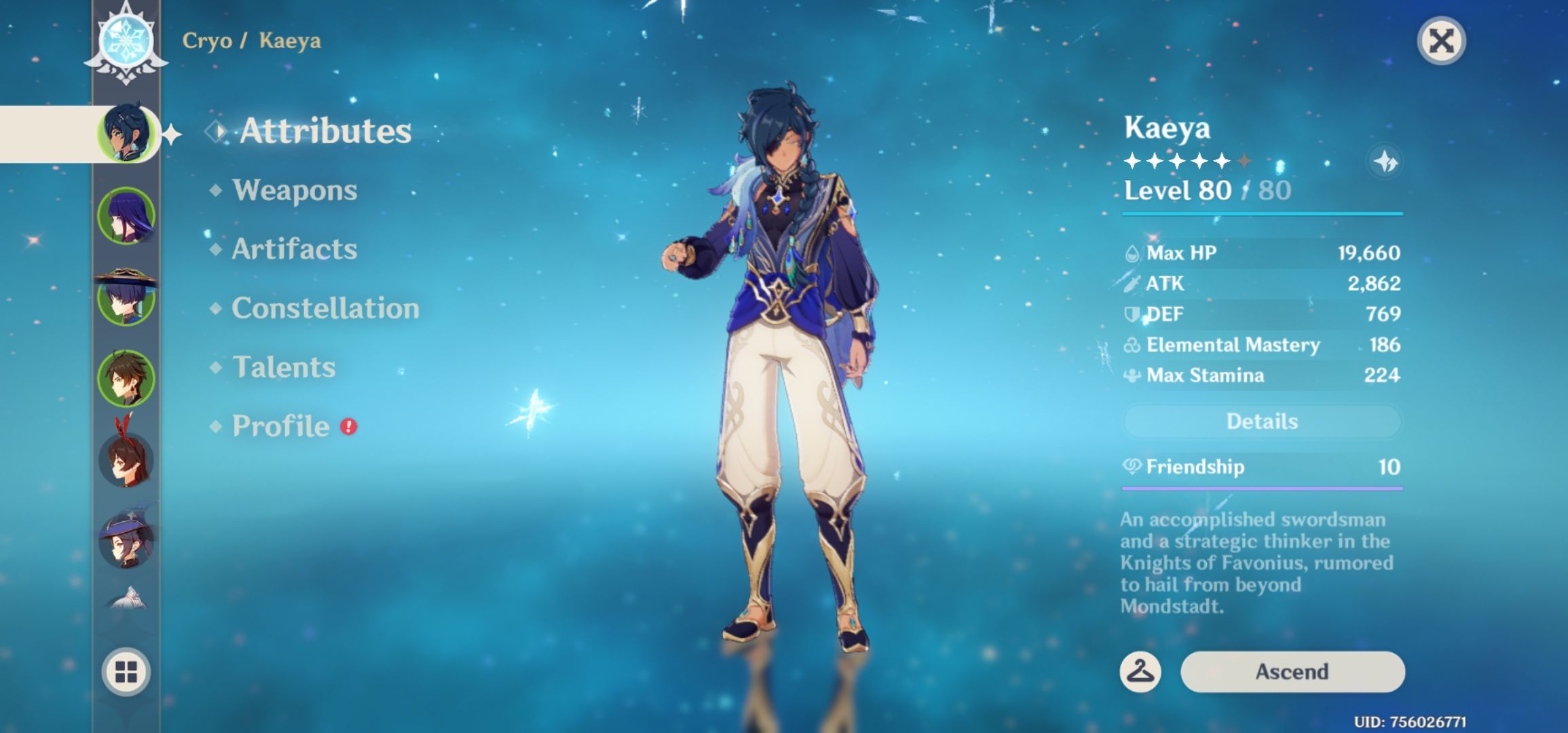 MY CURRENT TEAM STATS. Genshin Impact | HoYoLAB