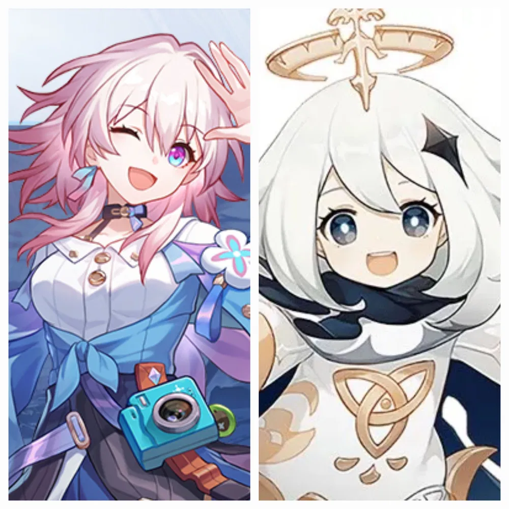 March 7th is just paimon in her teenage years.. Honkai: Star Rail | HoYoLAB