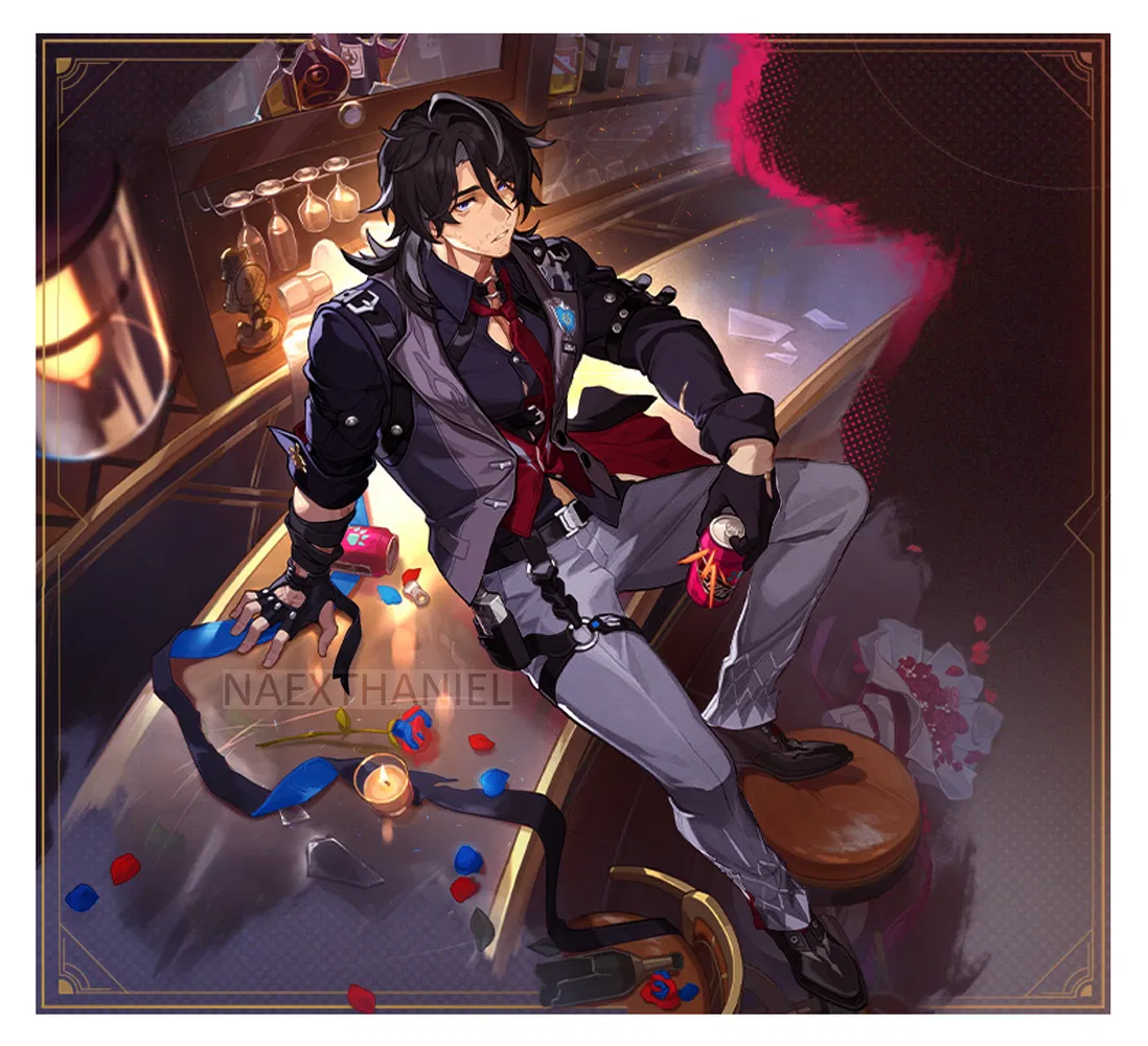 Gallagher with Wriothesley color palette Honkai: Star Rail | HoYoLAB