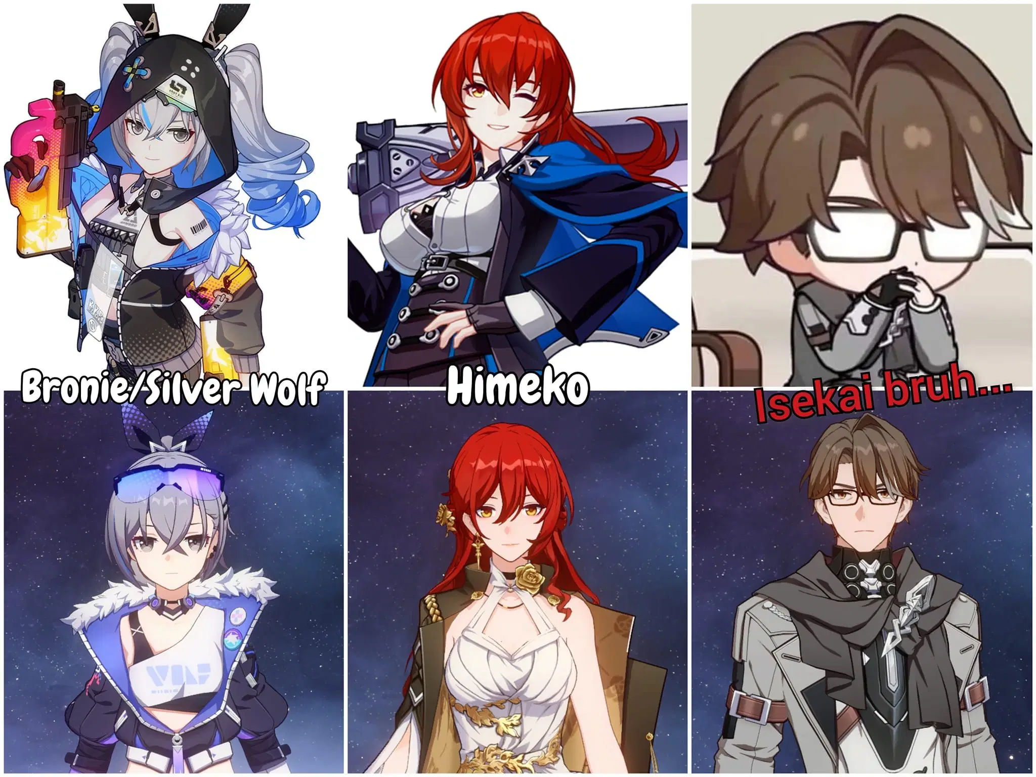 Every Honkai Impact 3rd expy on Star Rail. | HoYoLAB