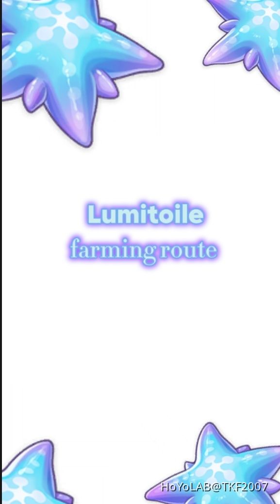 Lumitoile - farming route Genshin Impact | HoYoLAB