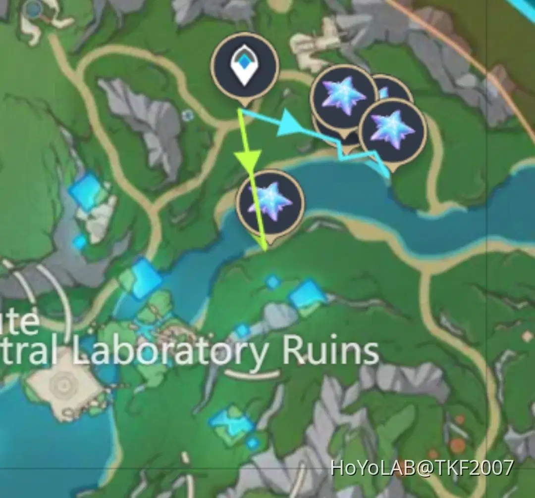 Lumitoile - farming route Genshin Impact | HoYoLAB