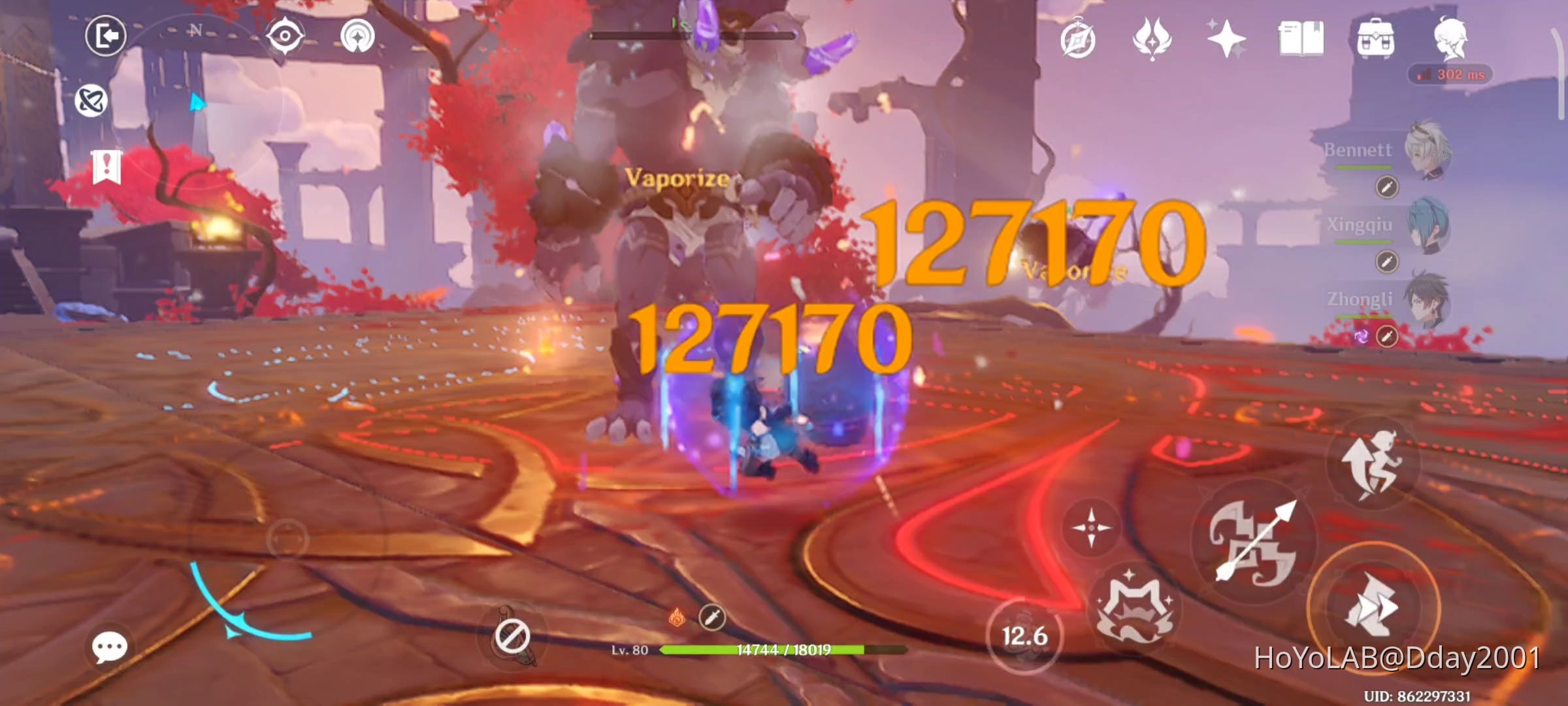 lyney damage 127k Genshin Impact | HoYoLAB