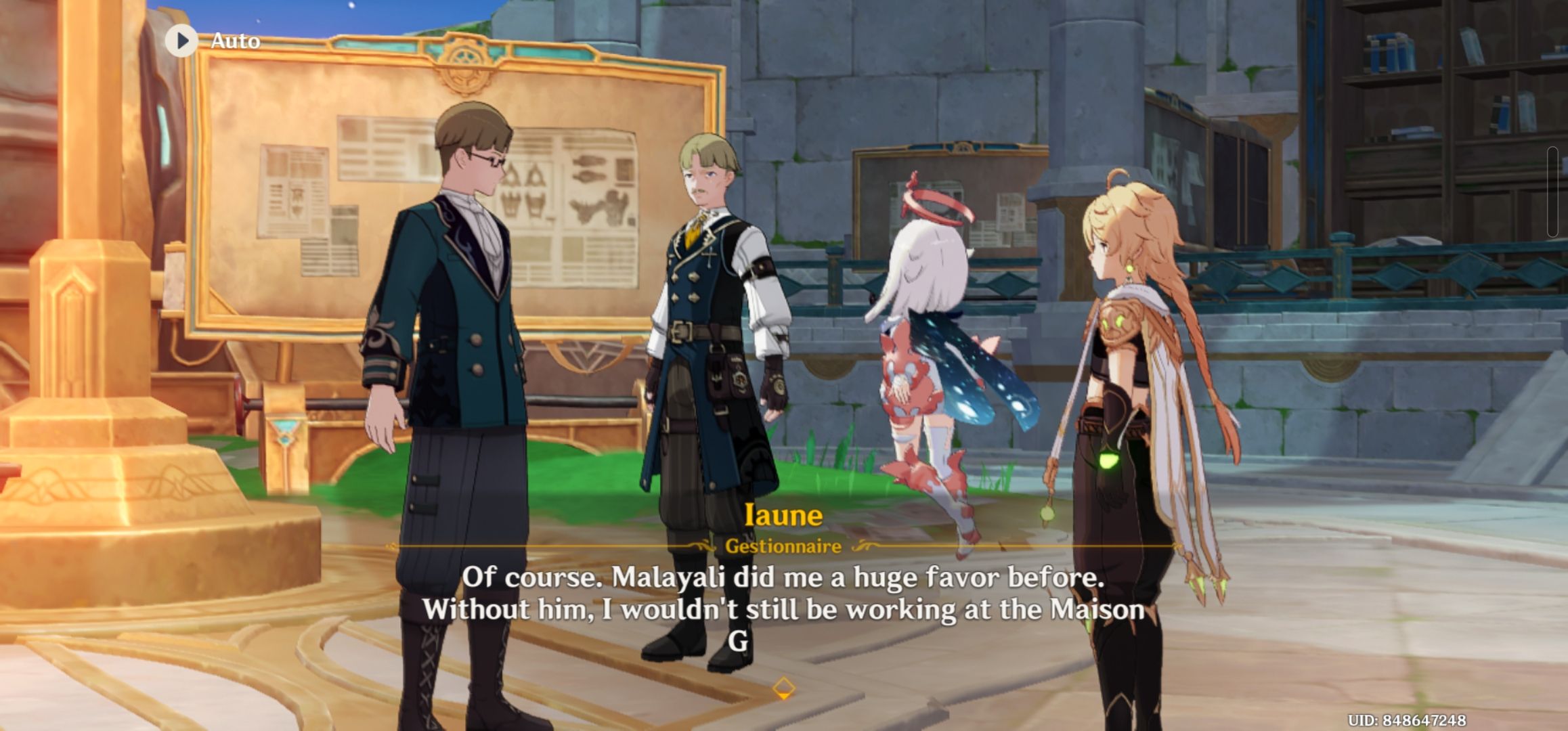 WHERE IS THE DIALOGE SKIP BUTTON?? Genshin Impact | HoYoLAB