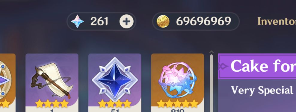 69696969 MORA!!! Genshin Impact | HoYoLAB