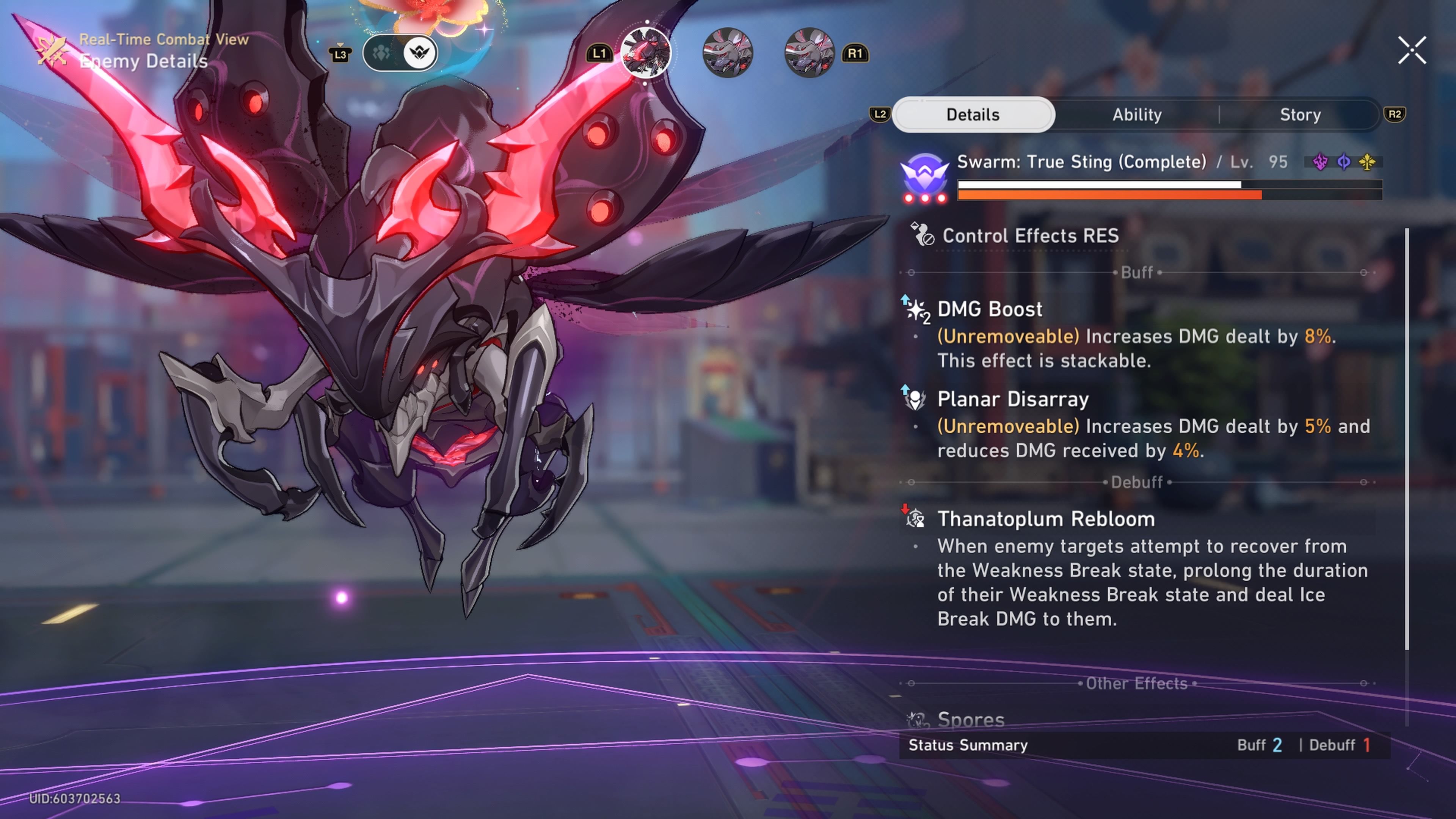 Third Swarm Disaster Difficulty V Run Completed :D Honkai: Star Rail ...