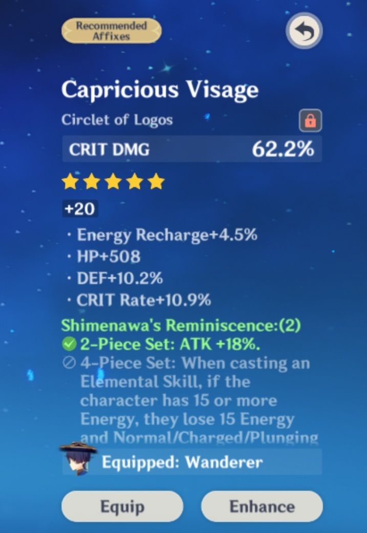 SHOW ME YOUR BEST CRIT DMG CIRCLET PLS!!!! Genshin Impact | HoYoLAB
