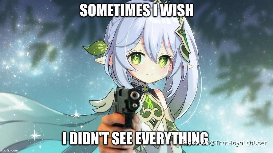 What did nahida see? (ORIGINAL MEME) Genshin Impact | HoYoLAB