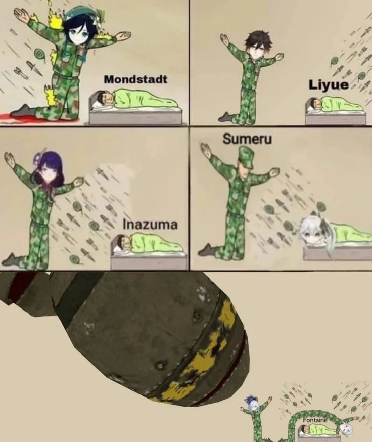 5 Archons of 5 Nations Genshin Impact | HoYoLAB