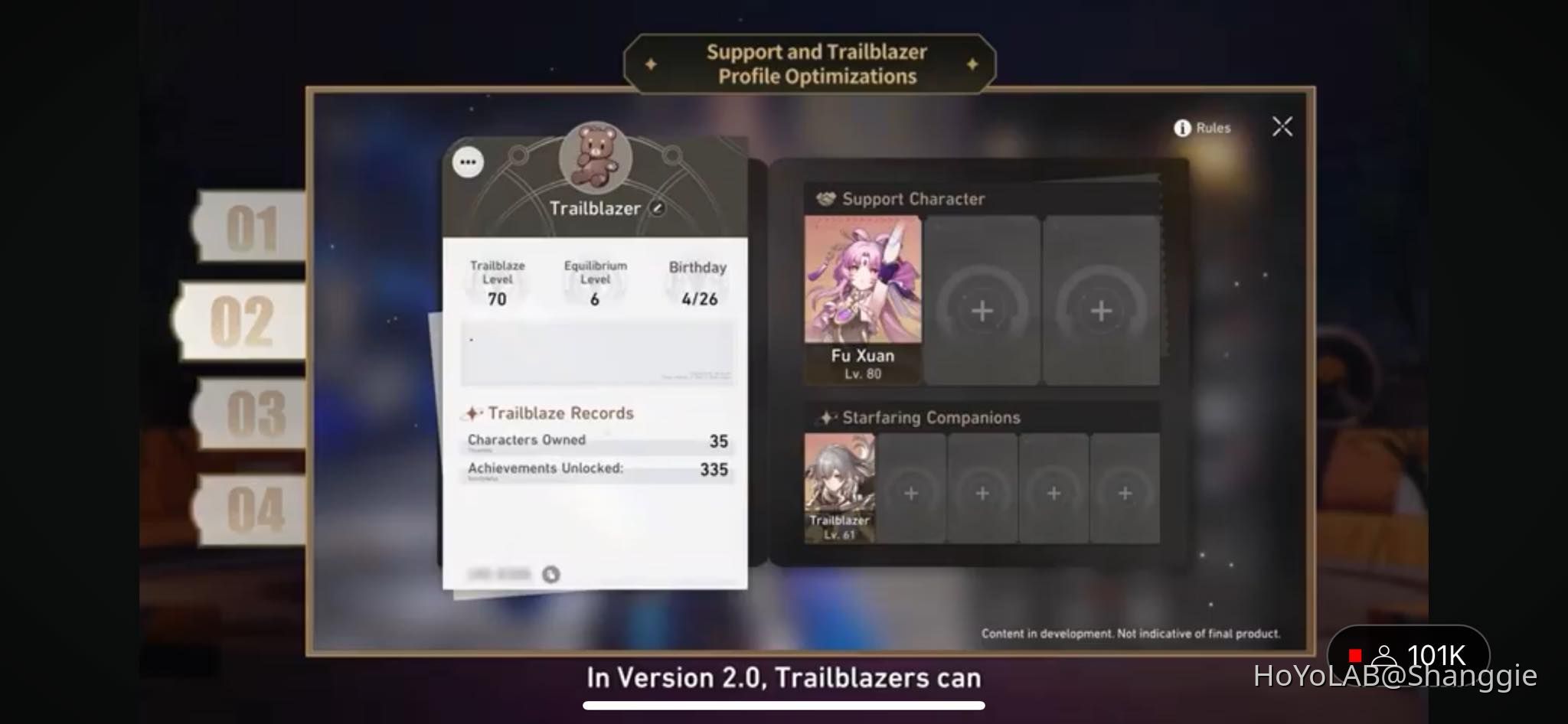 DUDE WE CAN DESIGNATE MULTIPLE SUPPORT CHARACTERS IN THE UPDATE Honkai ...