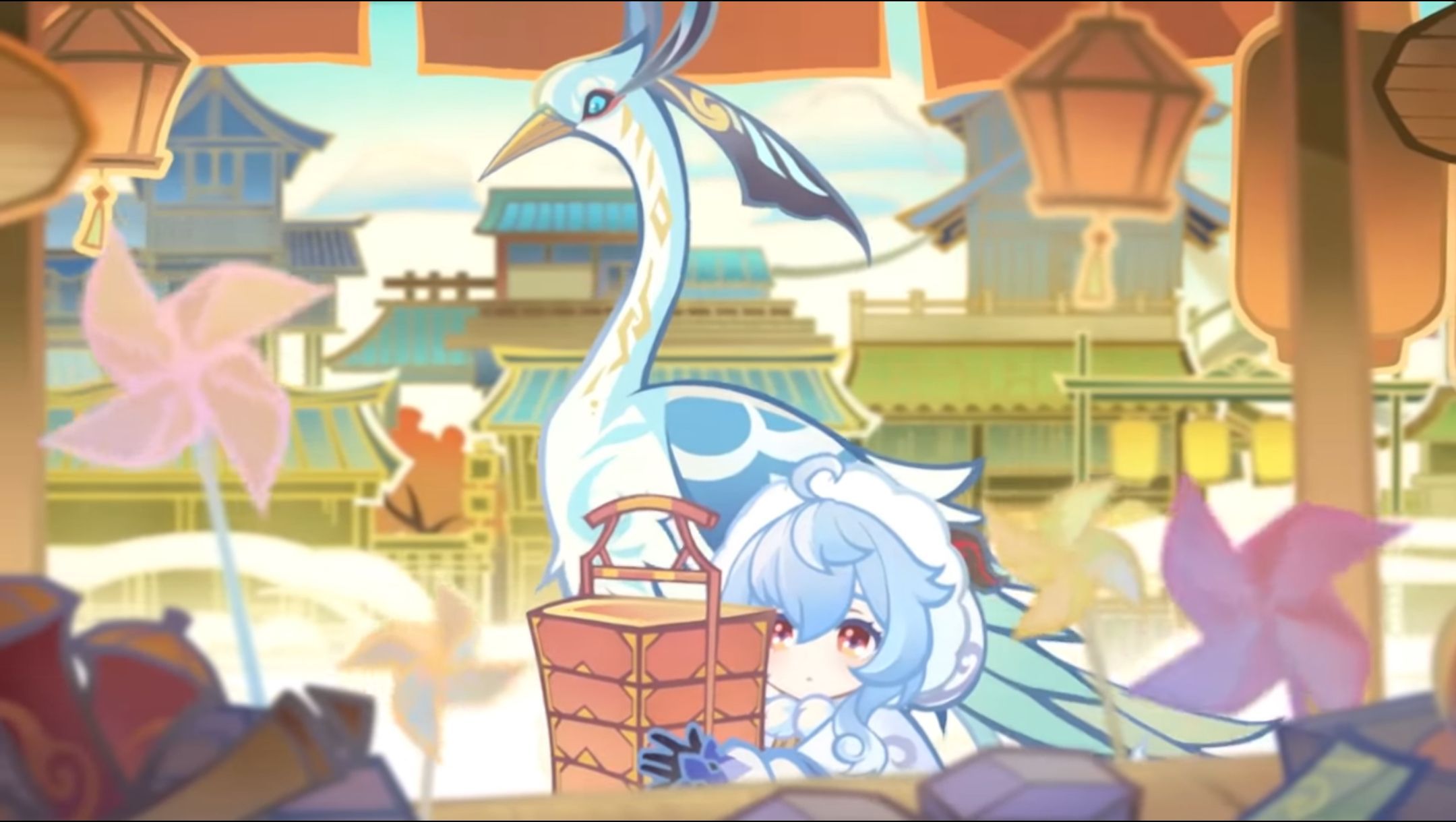 Ganyu hồi nhỏ không mập , chỉ bị đồn thôi =-() Genshin Impact | HoYoLAB